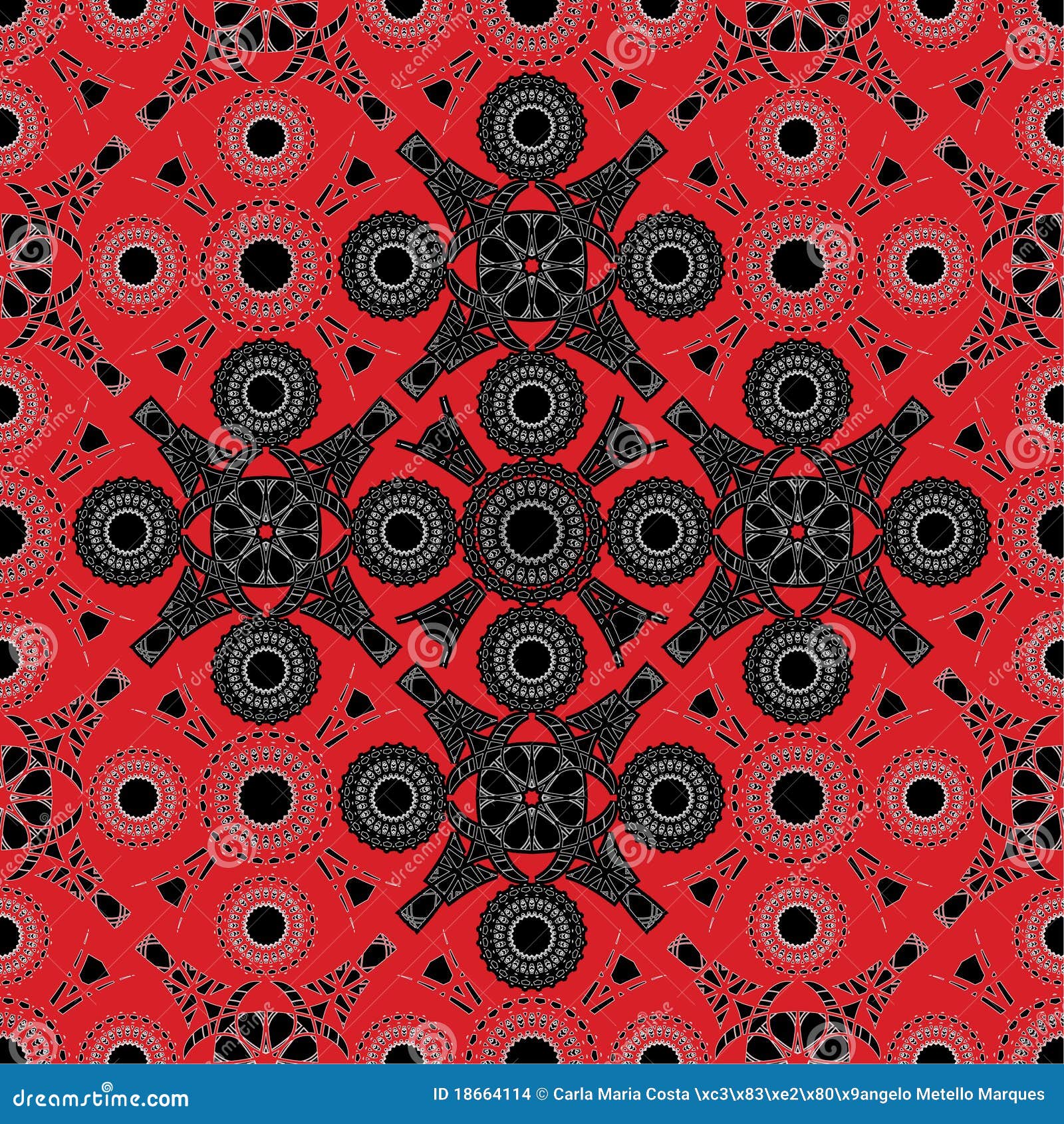 African motive stock vector. Illustration of black, fabric - 18664114