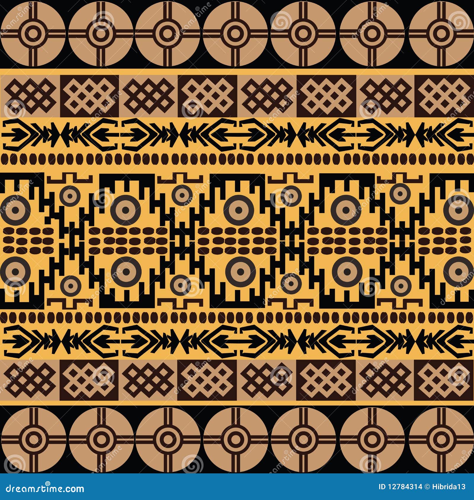 African motives stock illustration. Illustration of motives - 12784314