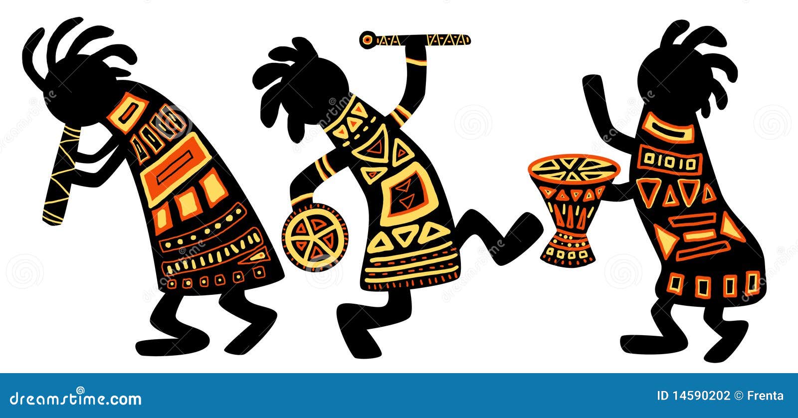 African national patterns stock illustration. Illustration of ethnic ...