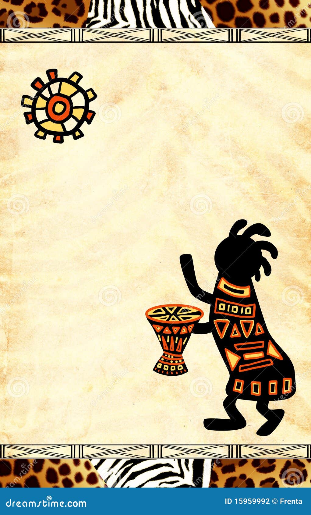 African national patterns stock illustration. Illustration of ...