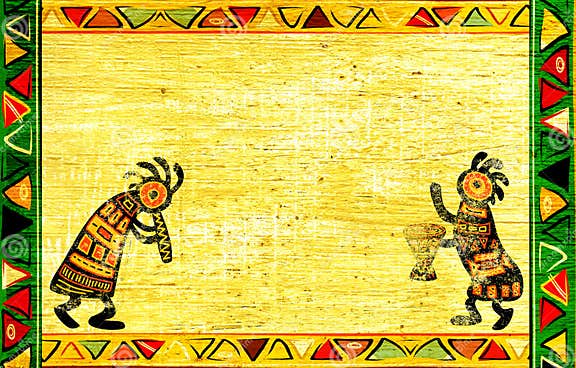 African national patterns stock illustration. Illustration of black ...