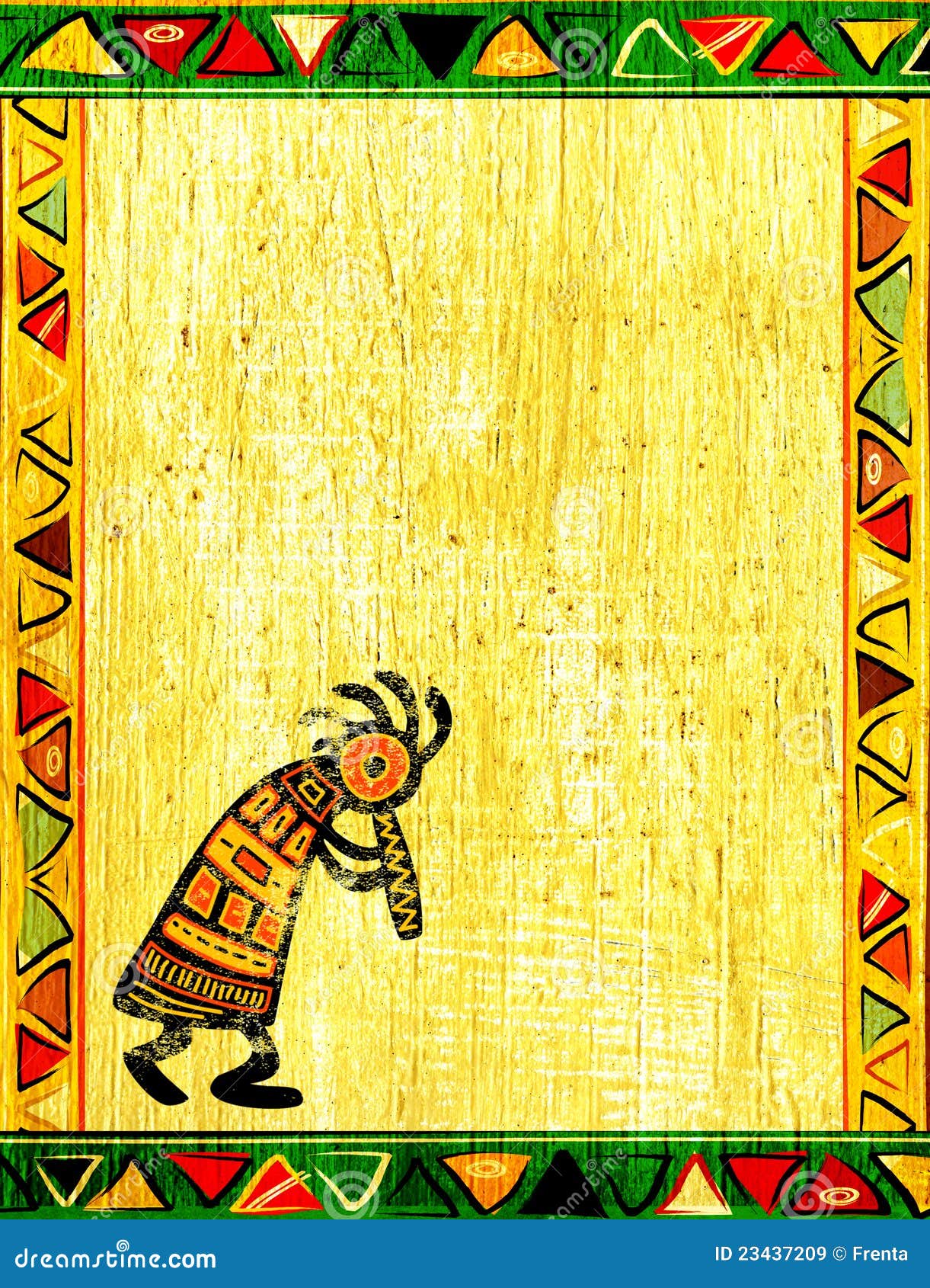 African national patterns stock illustration. Illustration of drum ...