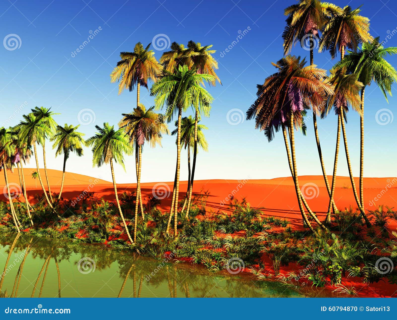 African oasis stock photo. Image of holiday, natural - 60794870