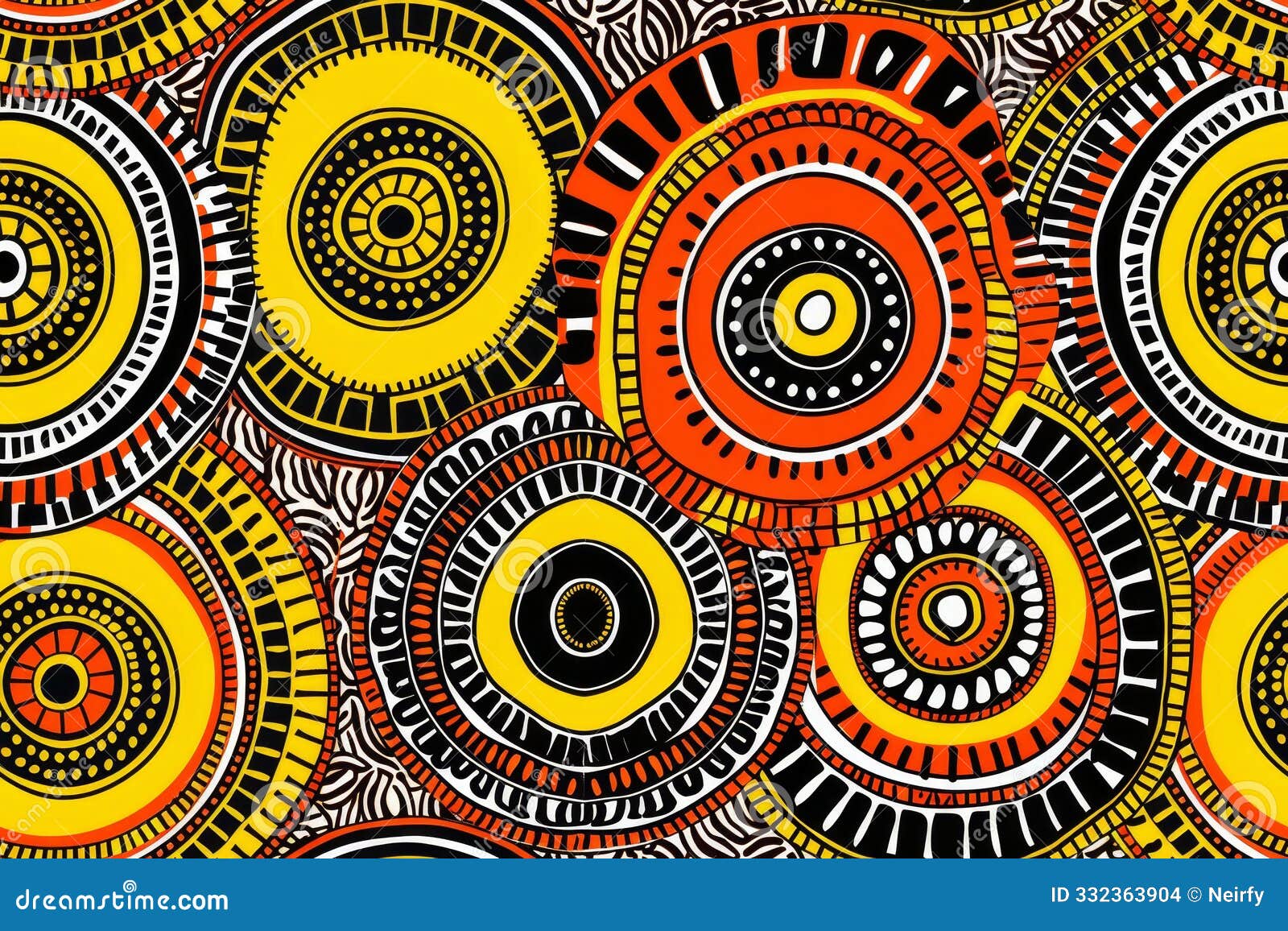 African pattern stock photo. Image of intertwined, mosaic - 332363904