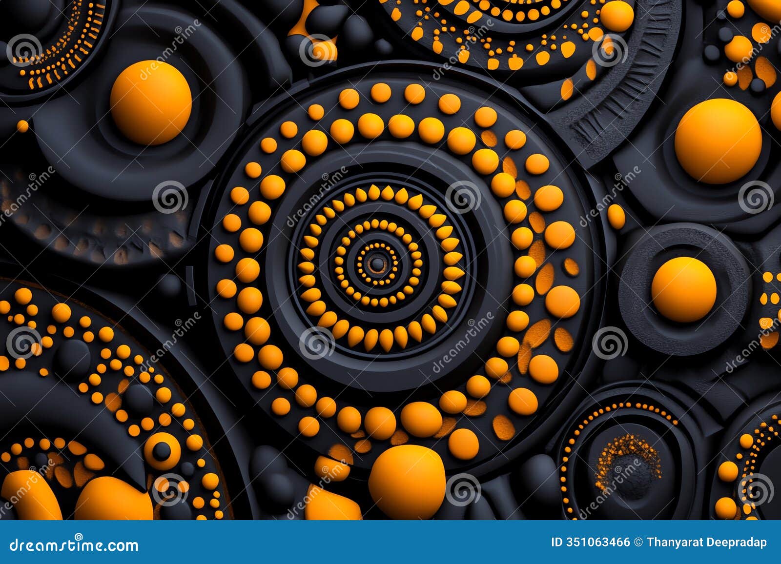 African Pattern, Circular Patterns, Symbols of Eternity Represent the ...