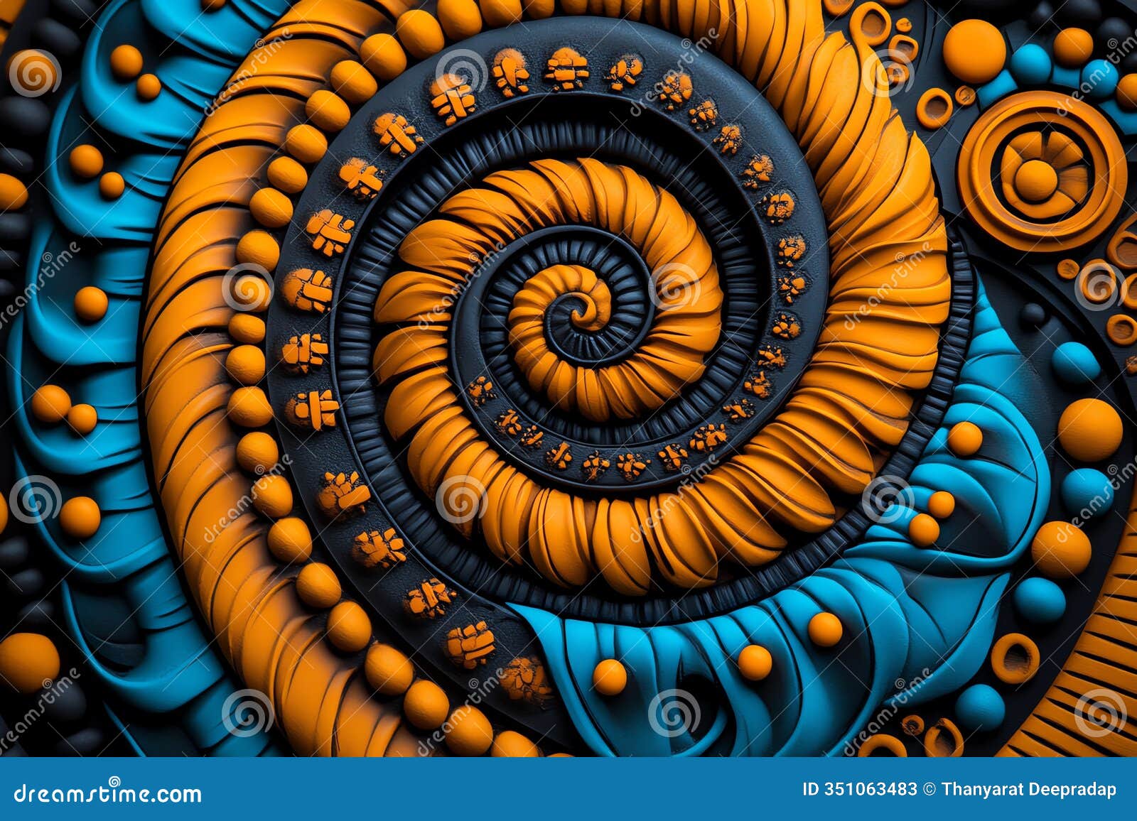 African Pattern, Circular Patterns, Symbols of Eternity Represent the ...