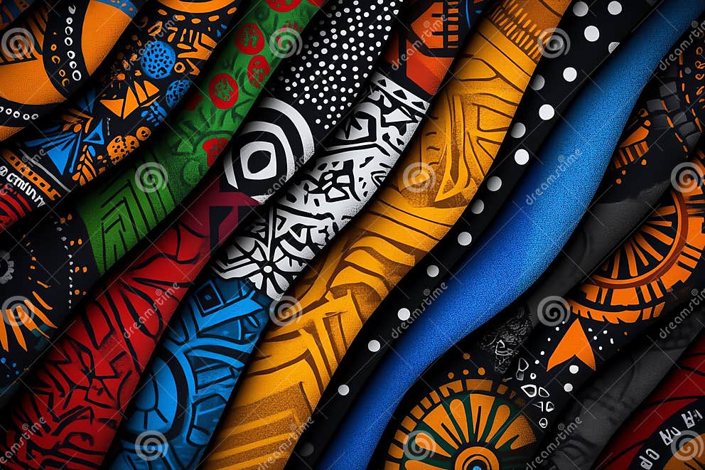 African Pattern, Unity in Diversity, Blending Elements from Different ...