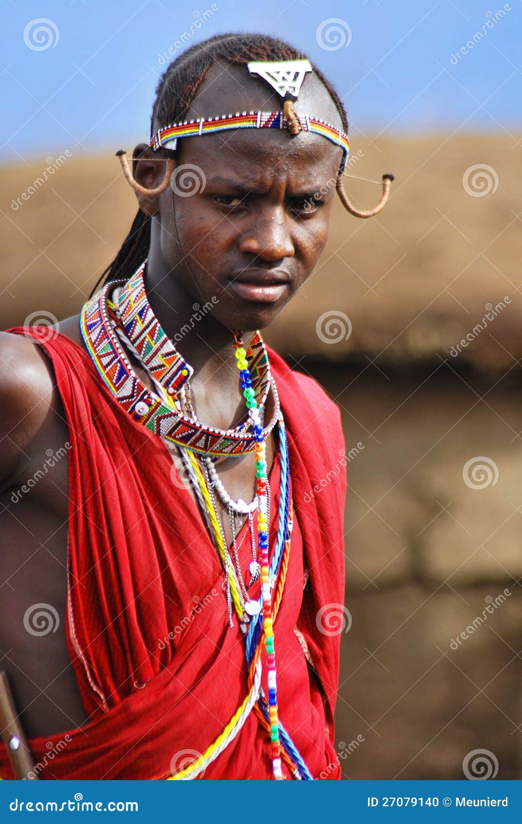 African People from Masai Tribe Editorial Image - Image of male ...