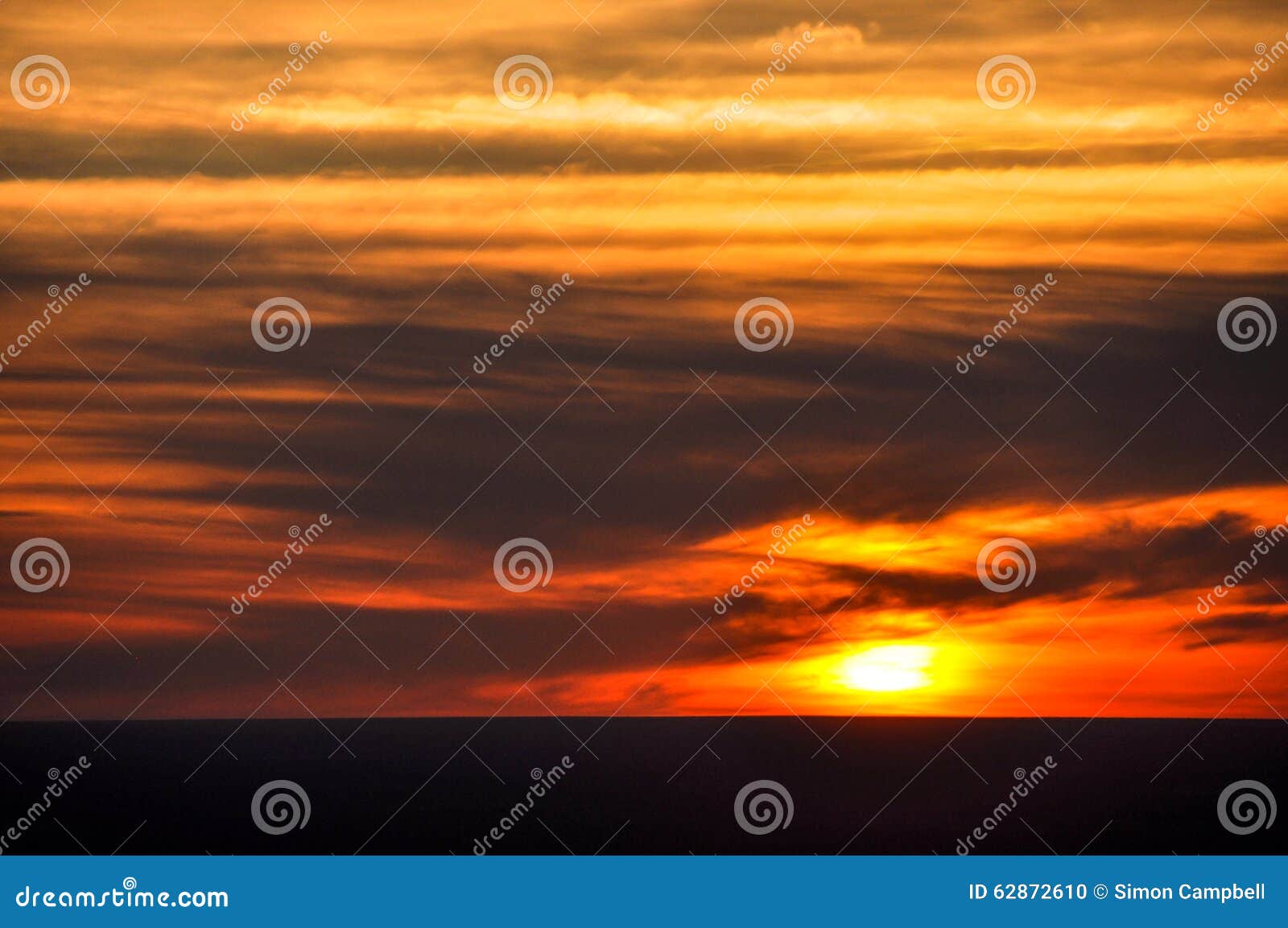 African plains sunset stock photo. Image of plains, sunset - 62872610