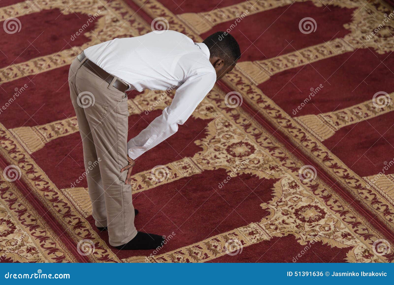 African Prayer at Mosque stock photo. Image of african - 51391636