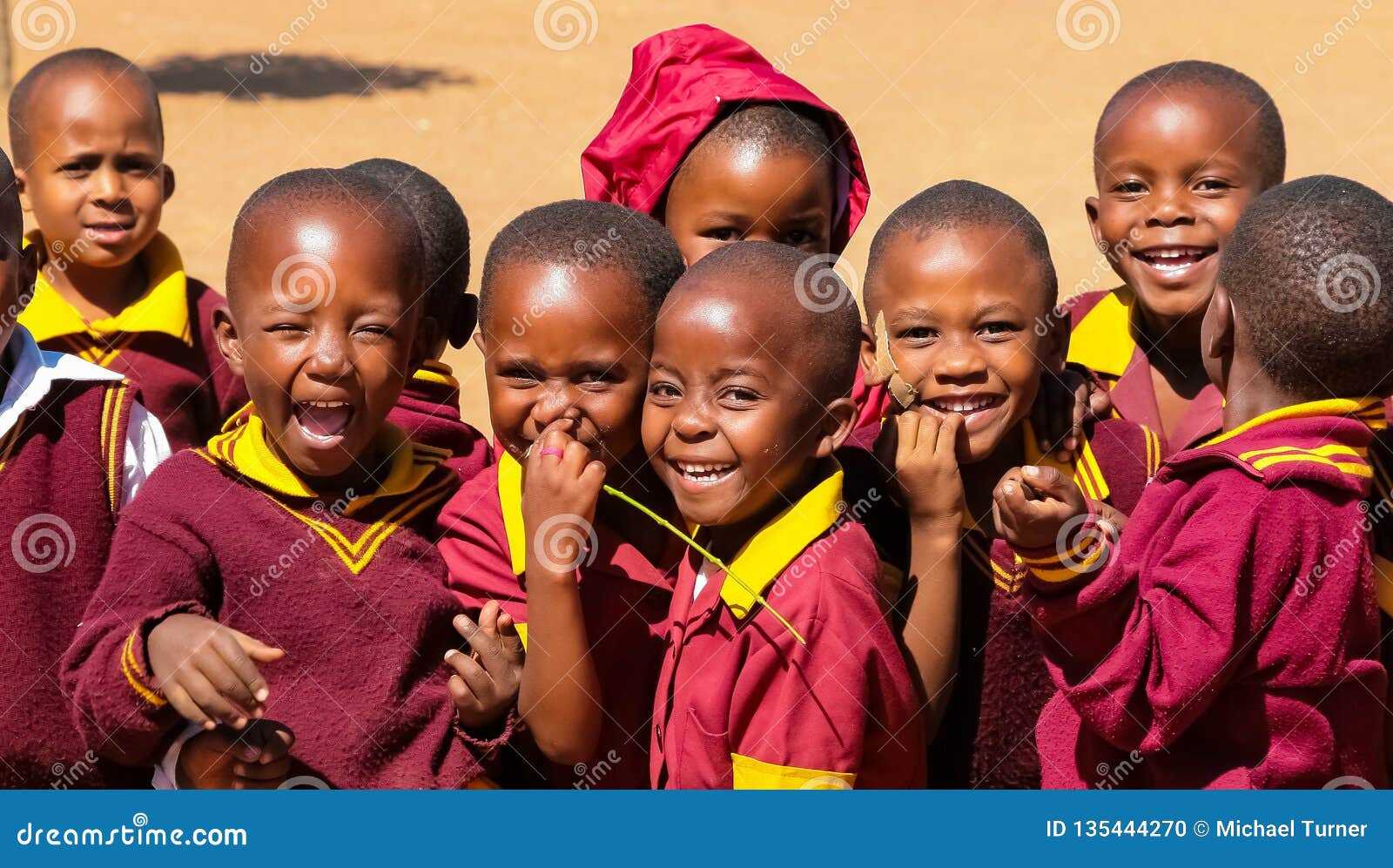 African Primary School Students Doing A Science Demonstration Editorial ... African Primary School Students Doing A Science Demonstration Editorial ...