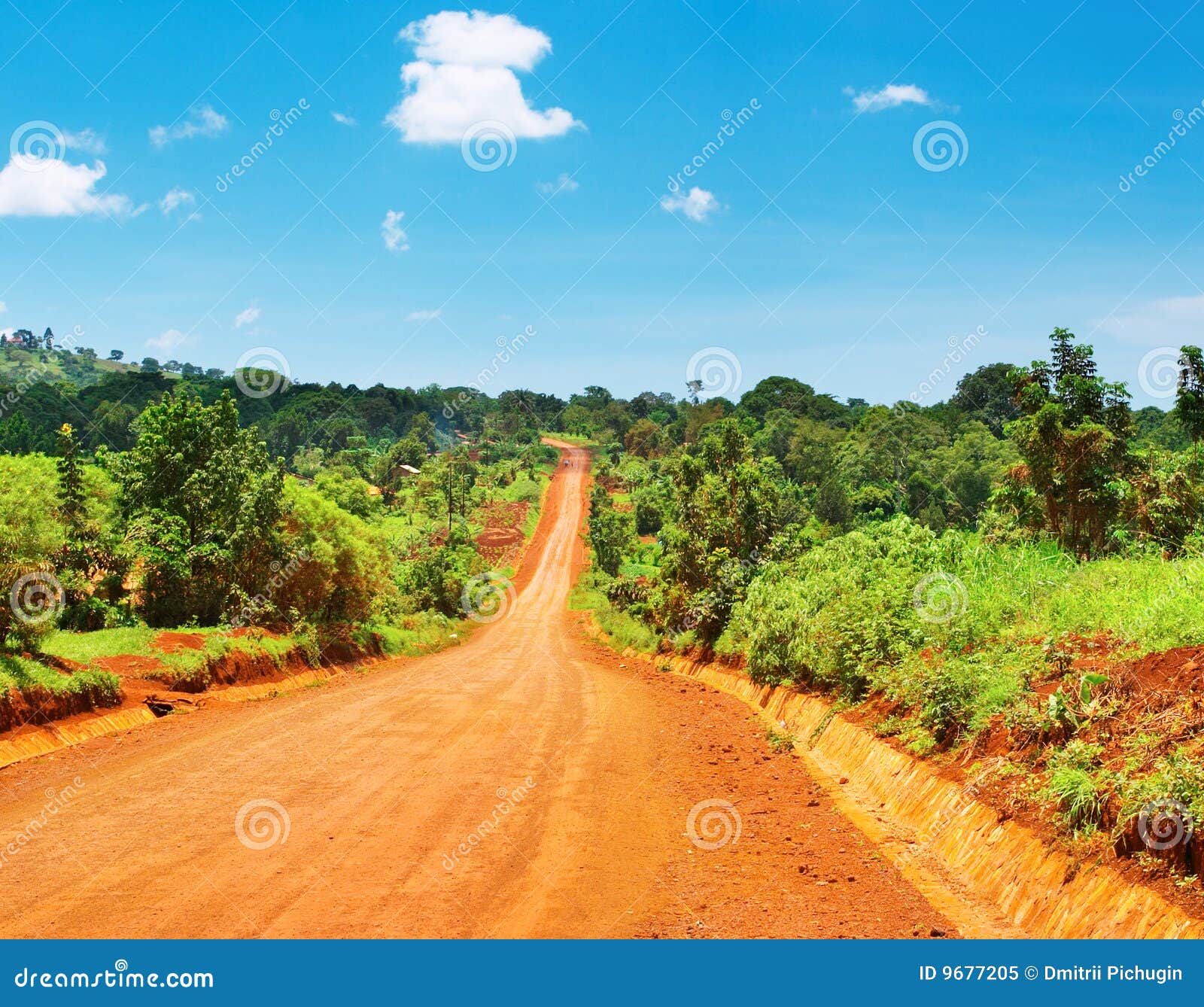 African Road Royalty Free Stock Photo - Image: 9677205