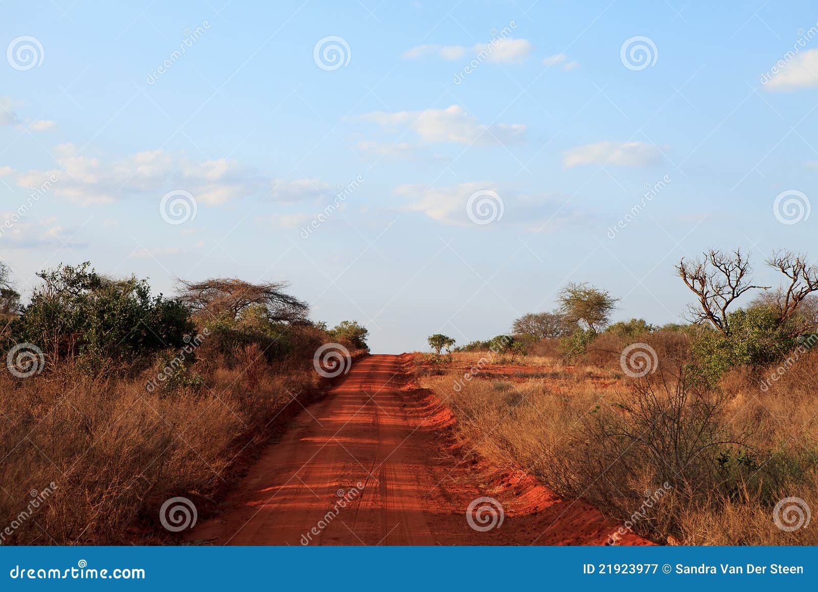 African road in Kenya stock image. Image of ngulia, landscape - 21923977