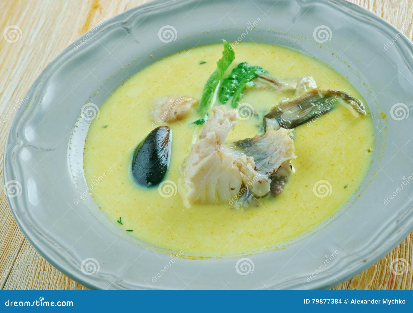 African Salt Cod and Peanut Curry Stock Photo - Image of powder, salt ...