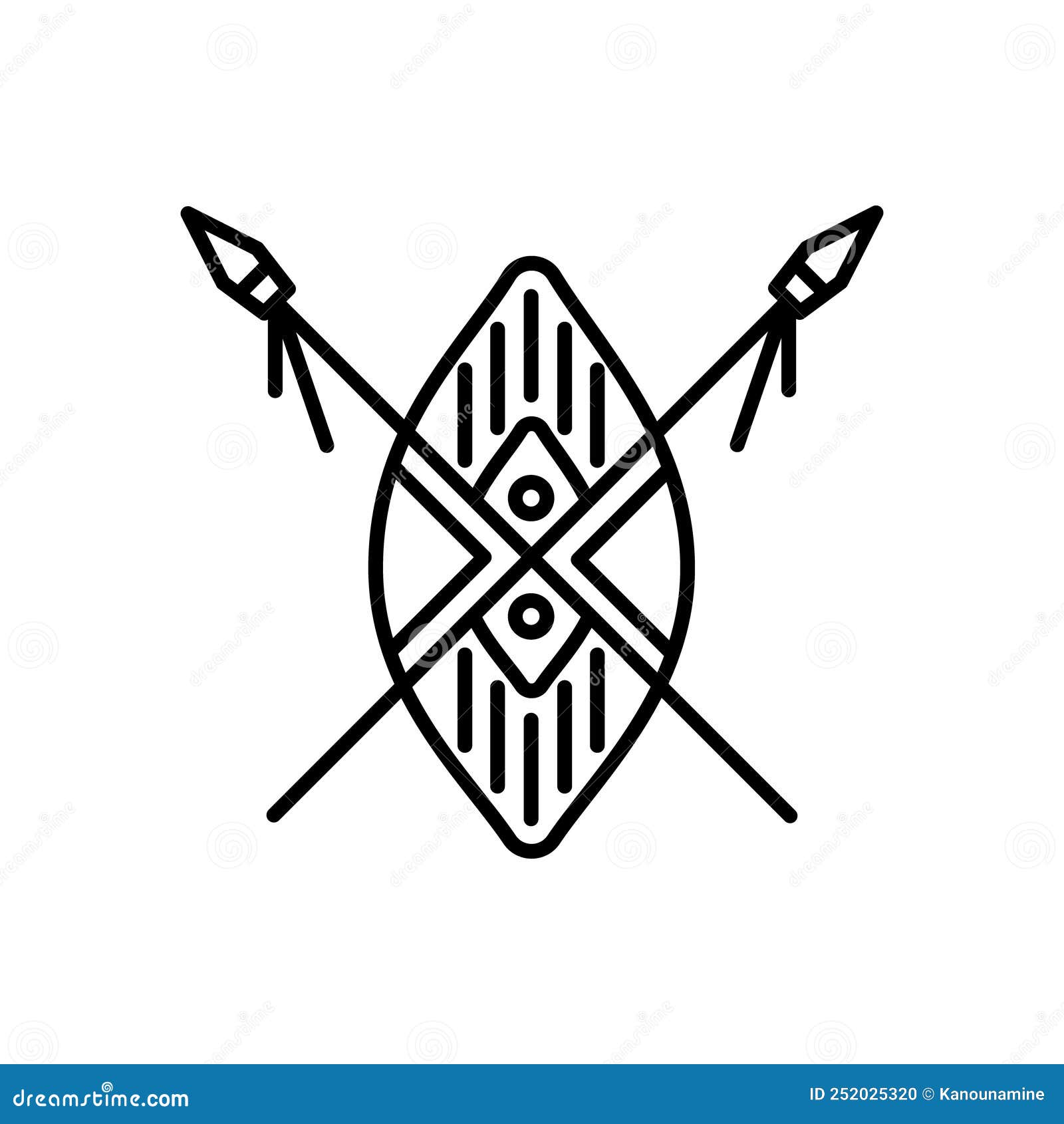 African Shield Stock Photography | CartoonDealer.com #23105696