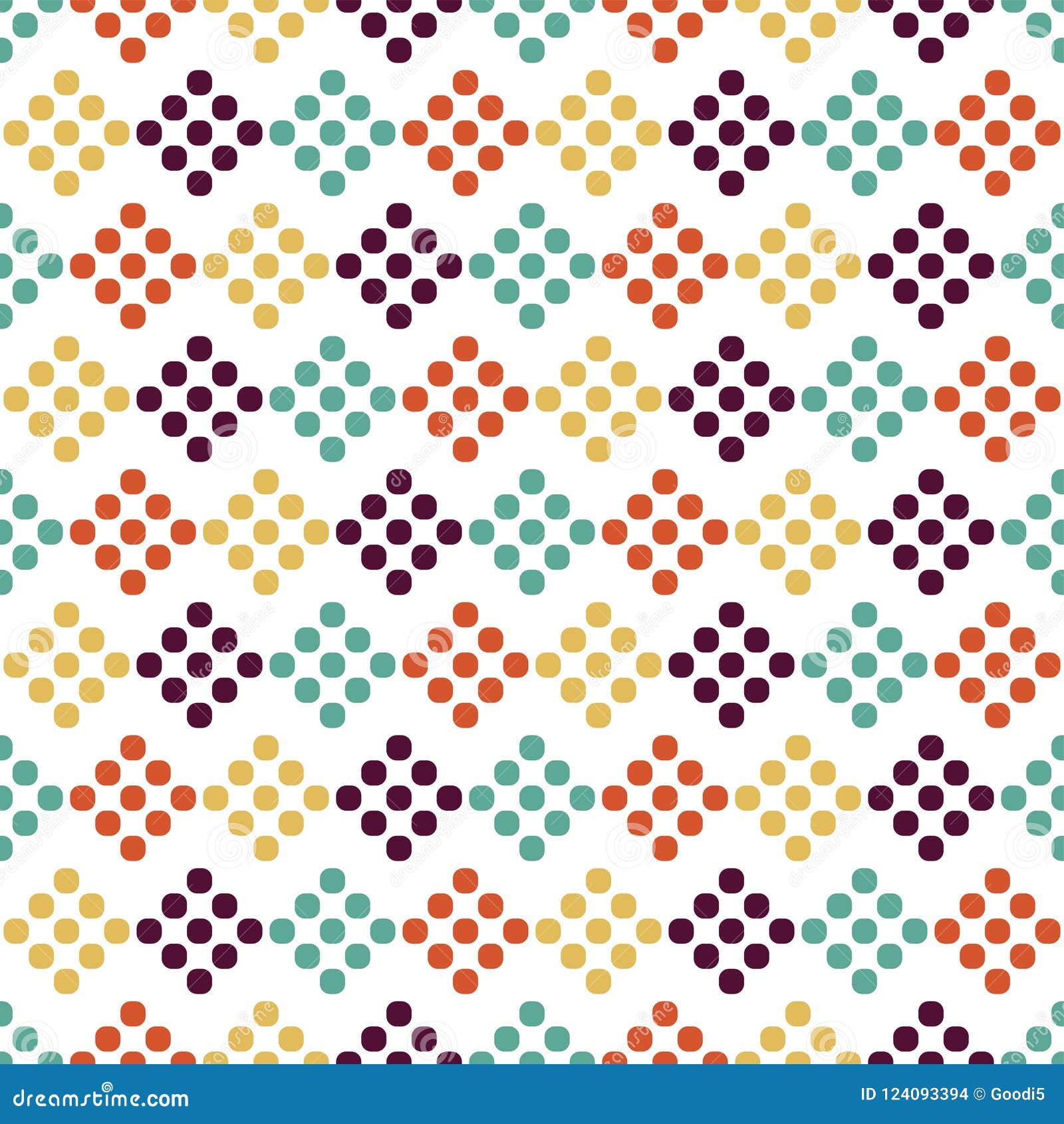 African Shweshwe Colorful Print Design Stock Vector - Illustration of ...