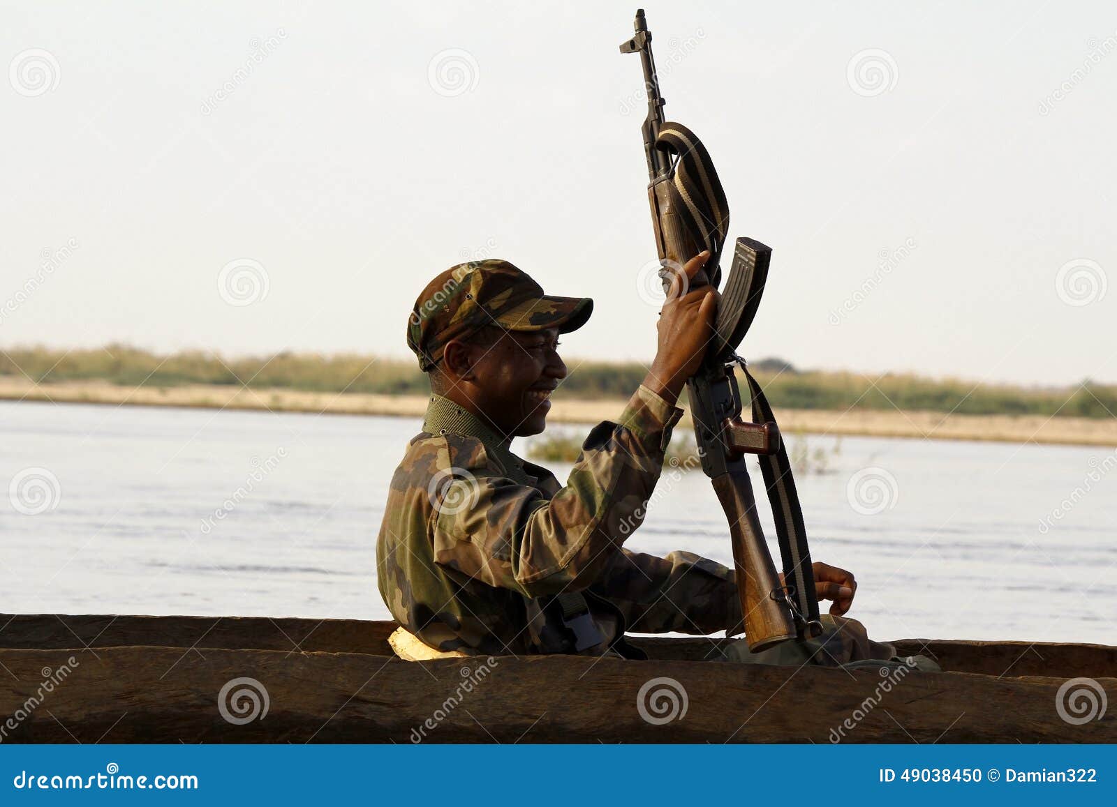 African Soldier during Operation Stock Photo - Image of soldier ...
