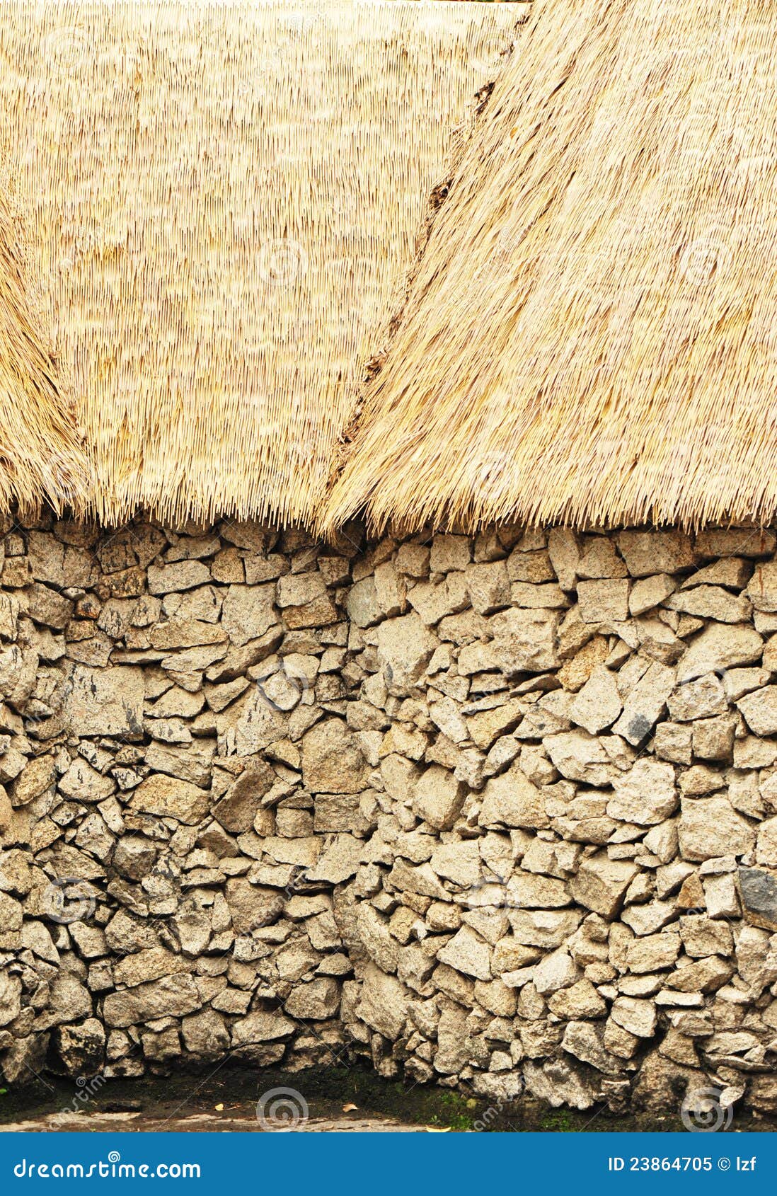African straw roof stock image. Image of housing, thatching - 23864705