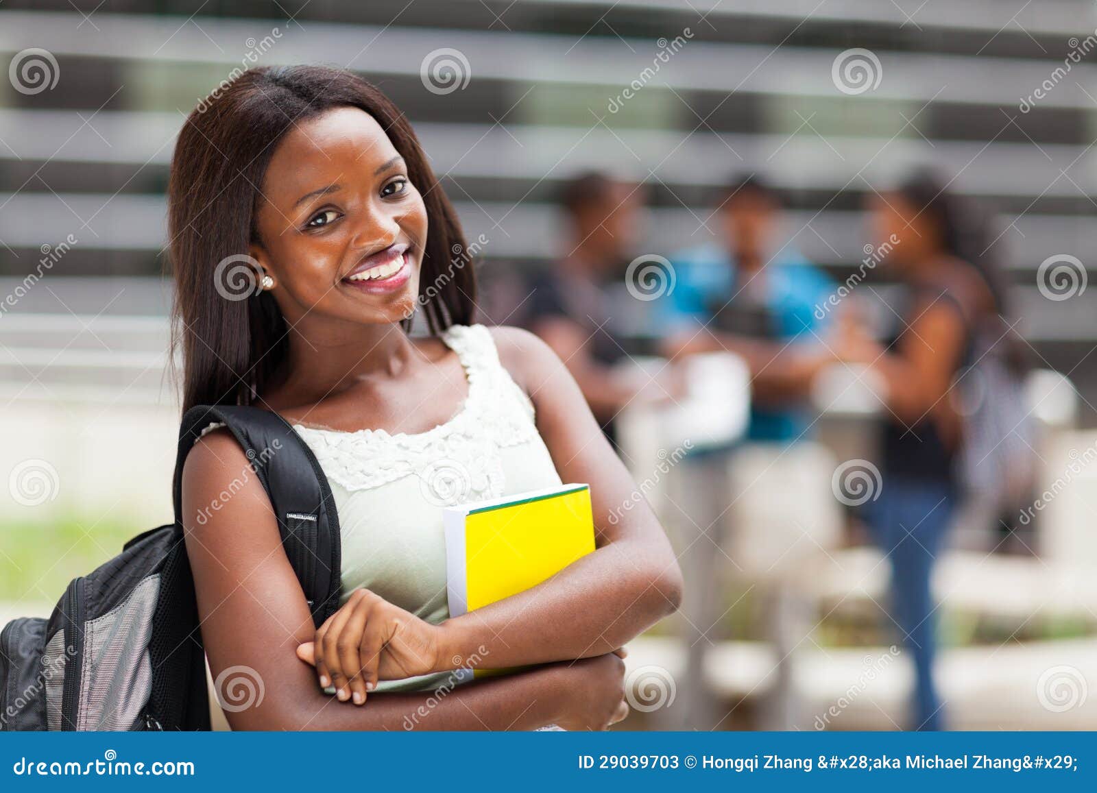 African student campus stock image. Image of lady, american - 29039703