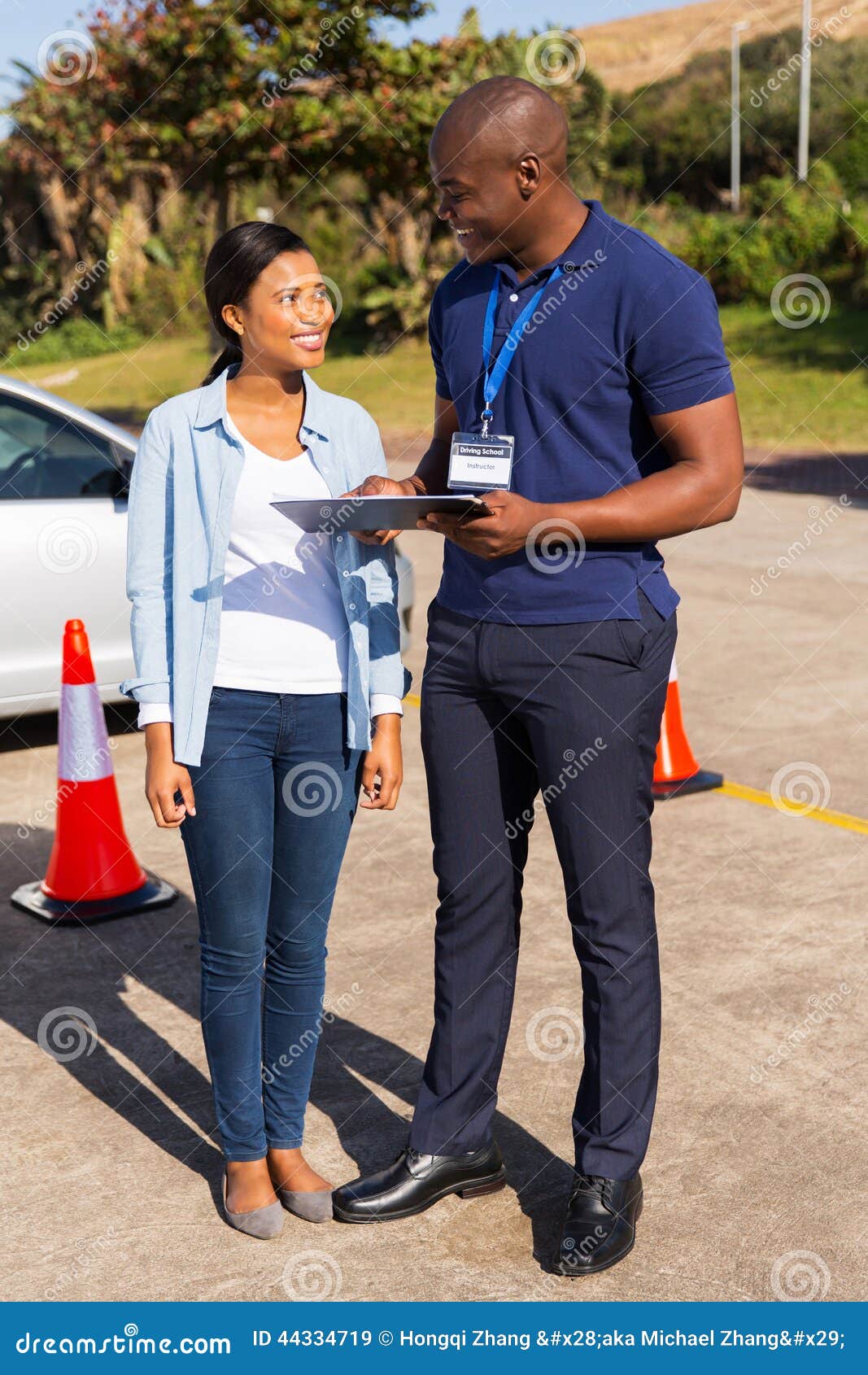 African student driver stock image. Image of clipboard - 44334719