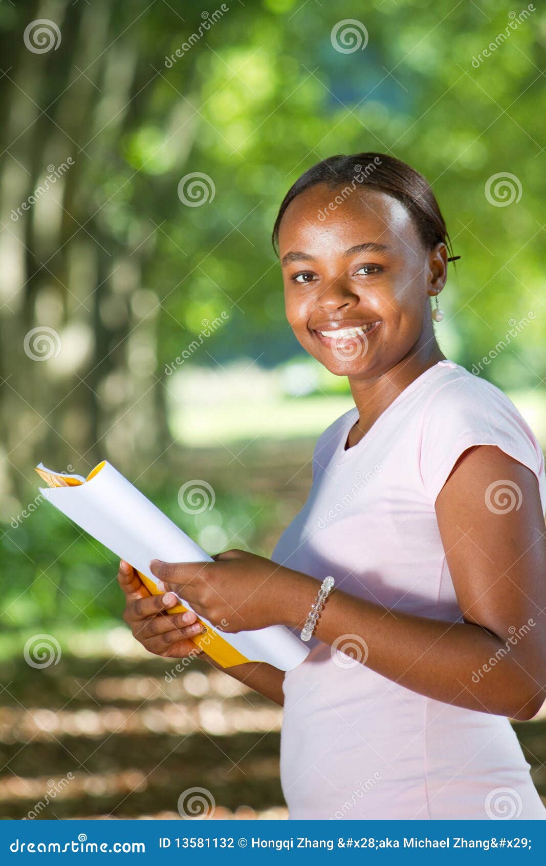 African student reading stock photo. Image of african - 13581132