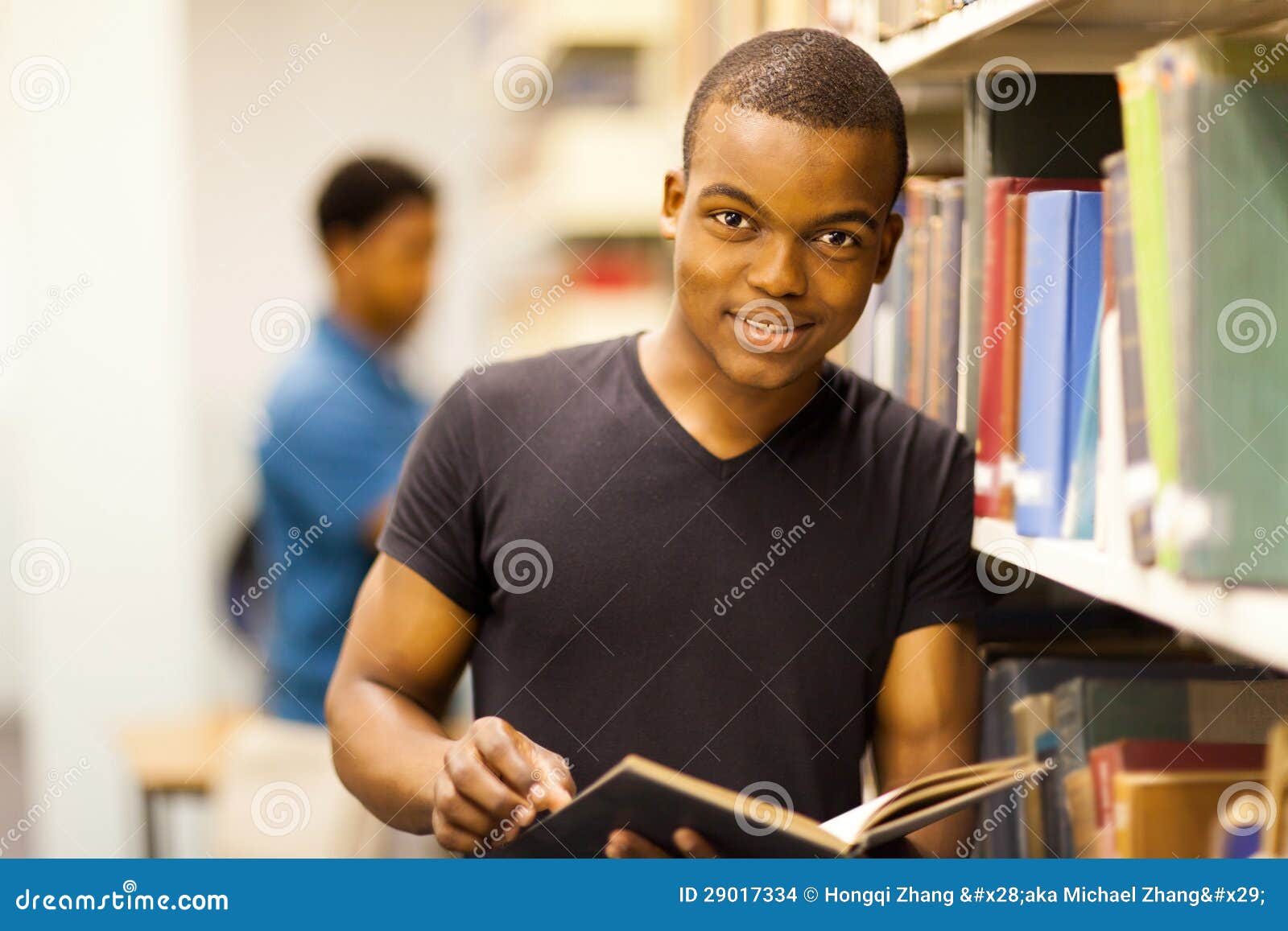 African student reading stock photo. Image of adult, portrait - 29017334