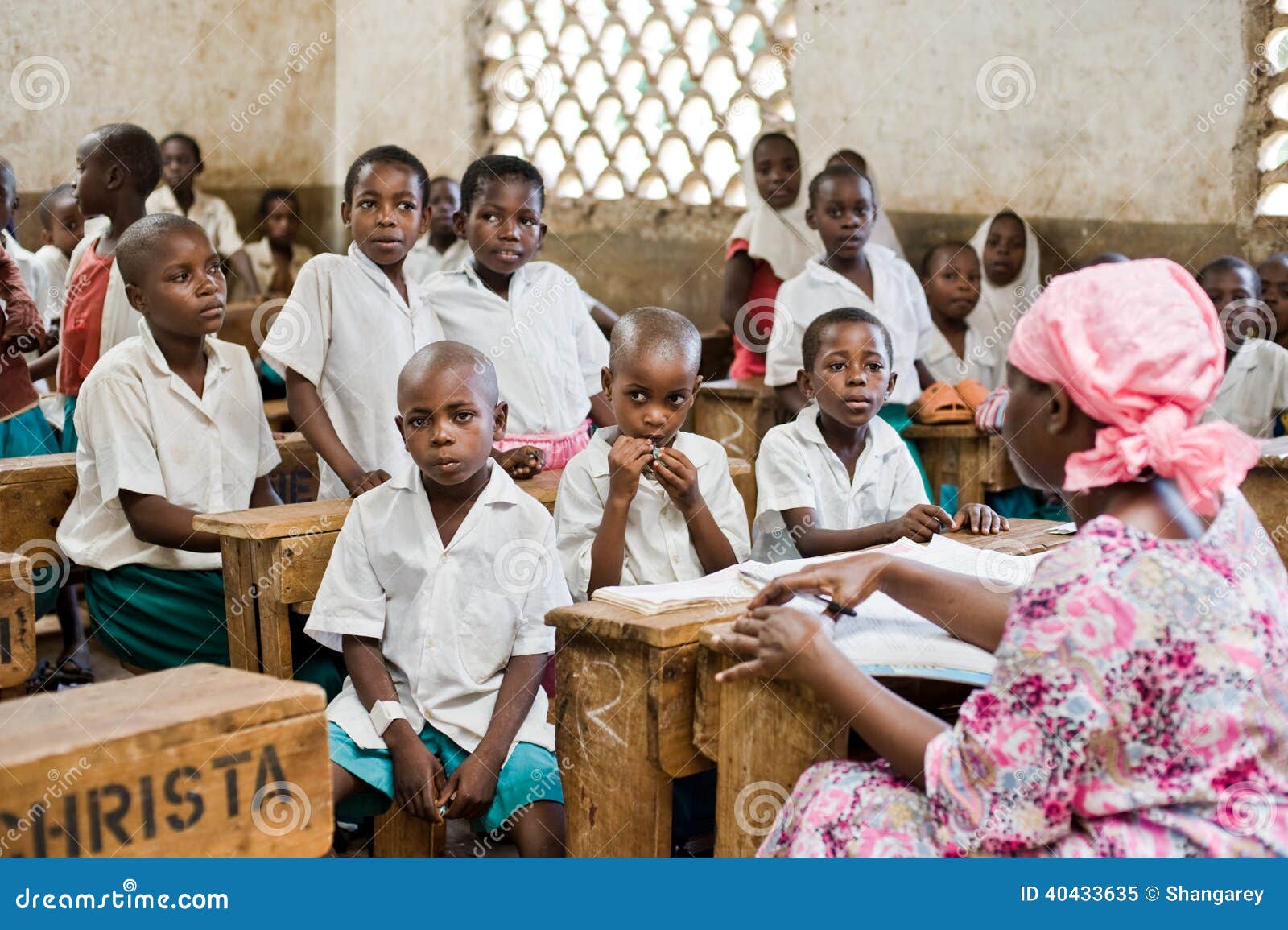 African Students editorial image. Image of children, class - 40433635