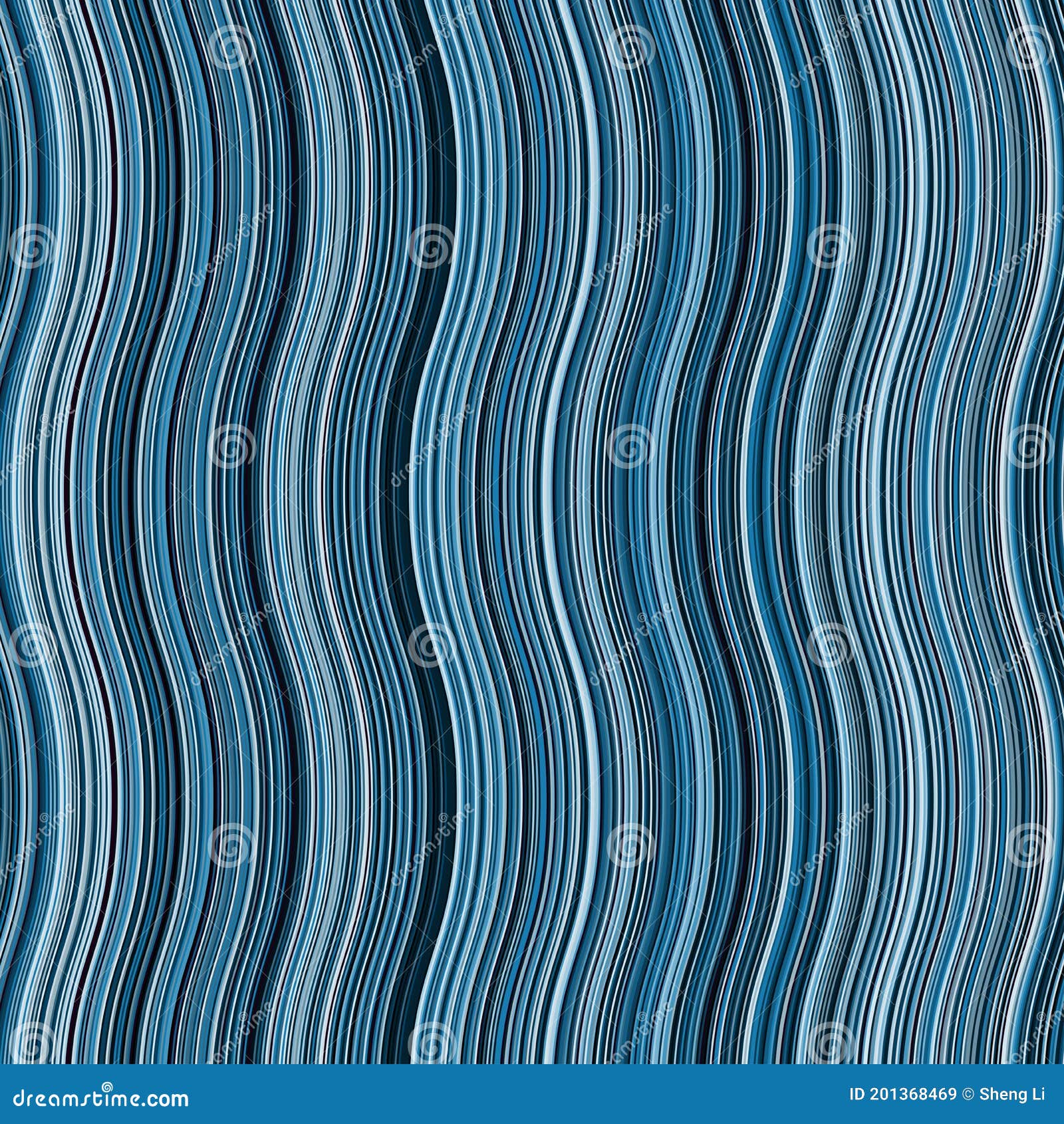 The African Style Blue Fabric Patterns, Abstract Colorful Wave Texture ...