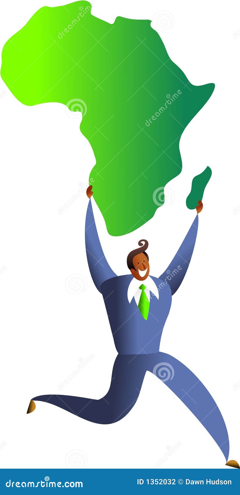 African success stock illustration. Illustration of africa - 1352032