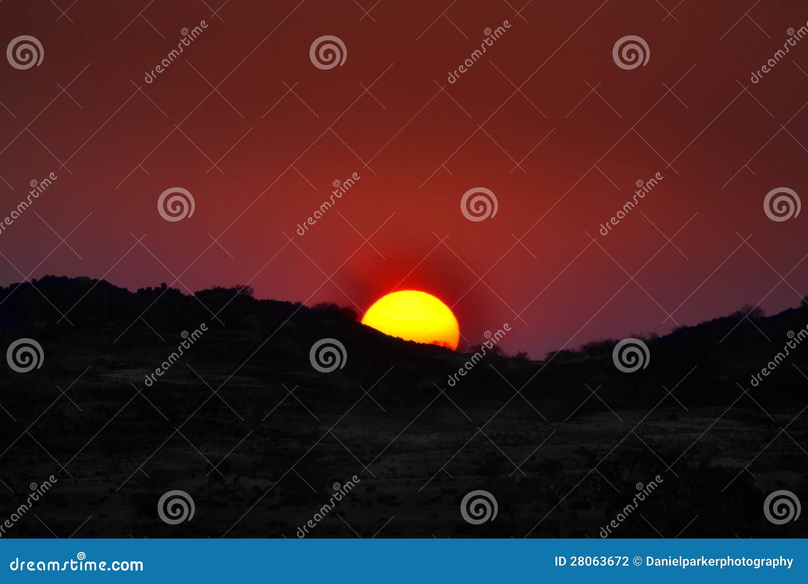 African Sun Set stock photo. Image of horizon, sunrise - 28063672