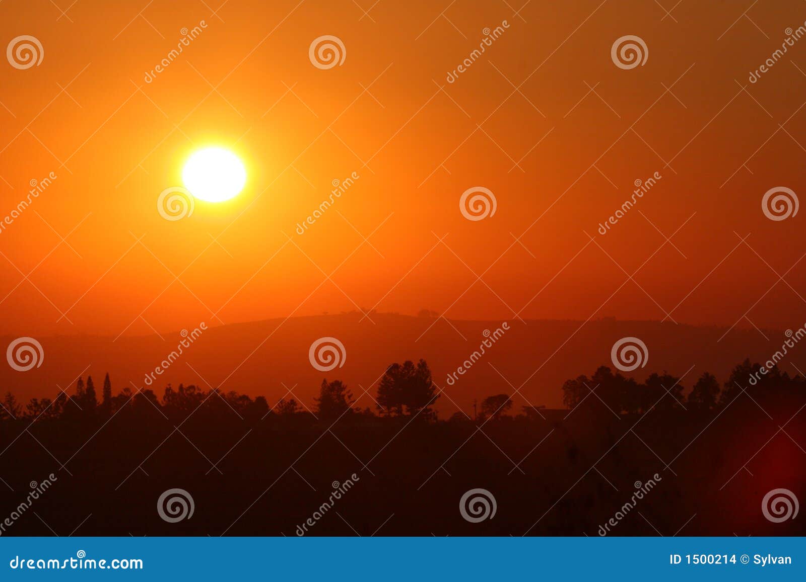 African sunrise stock photo. Image of dawn, hills, african - 1500214