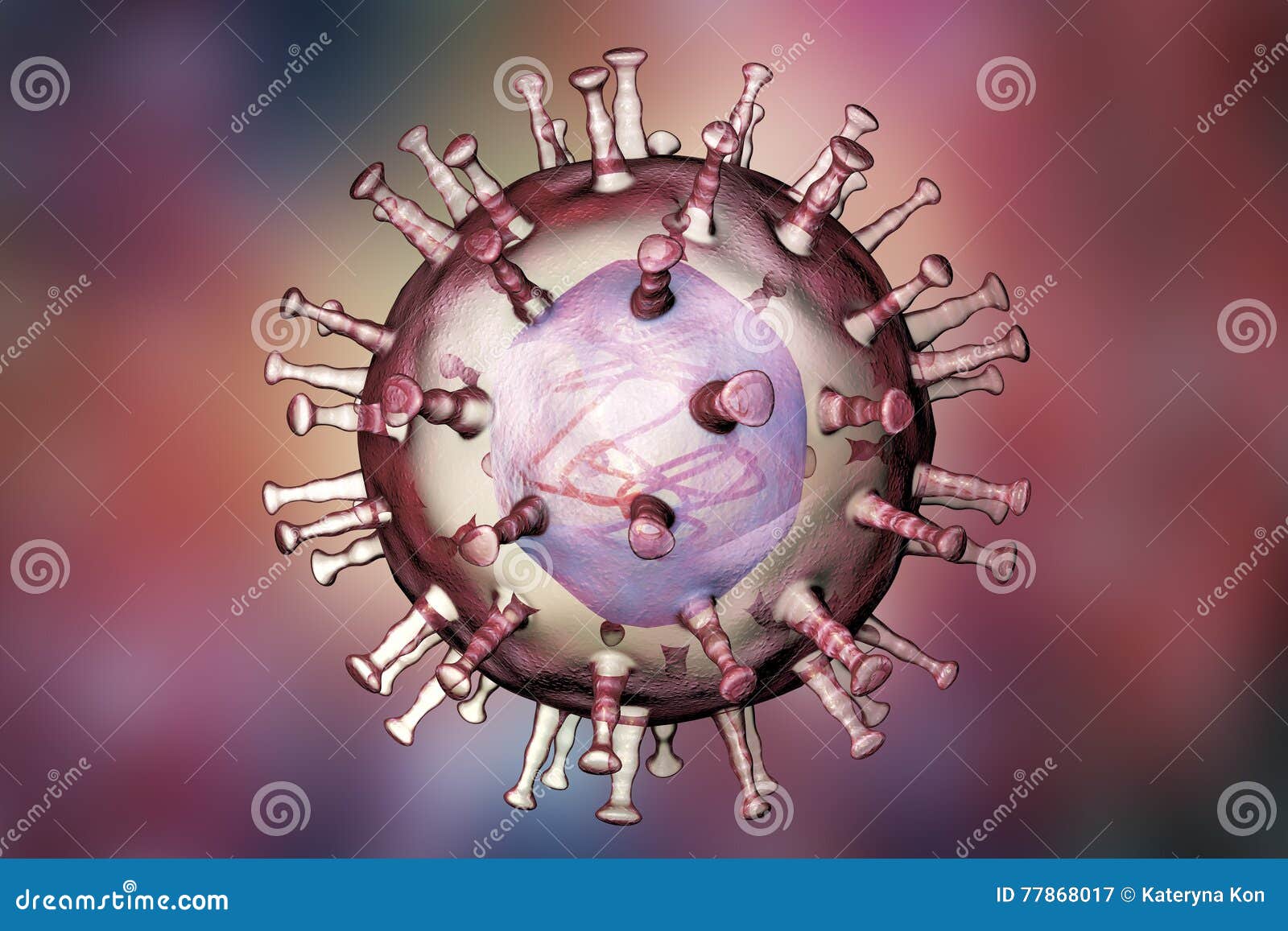African Swine Fever Virus Stock Illustration Illustration Of Spikes