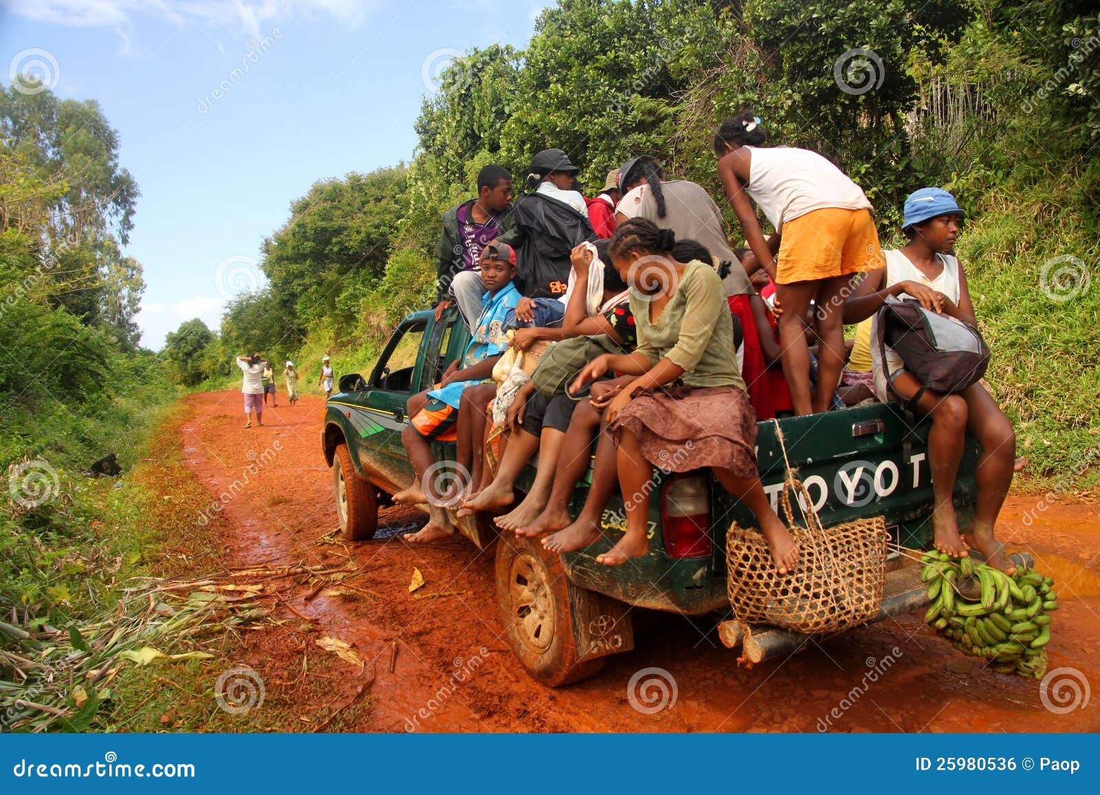 African taxi editorial photo. Image of exotic, lush, african - 25980536