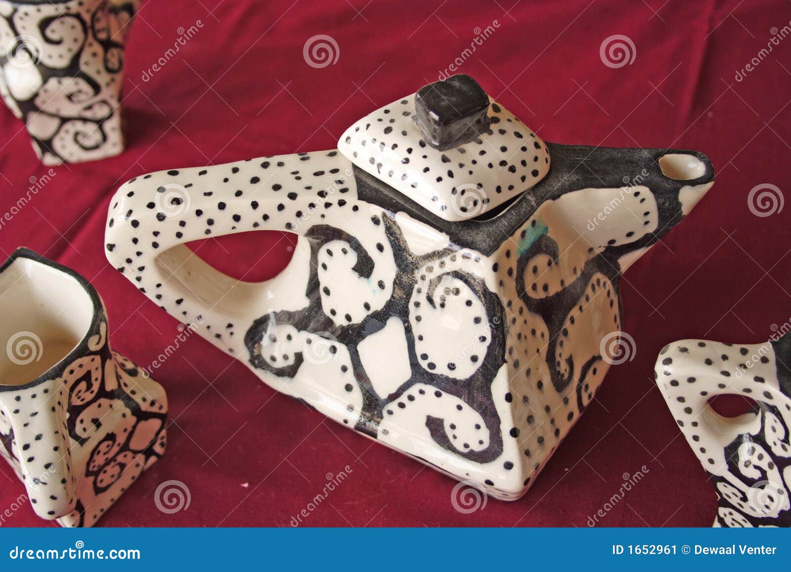 African teapot stock image. Image of unusual, pottery - 1652961