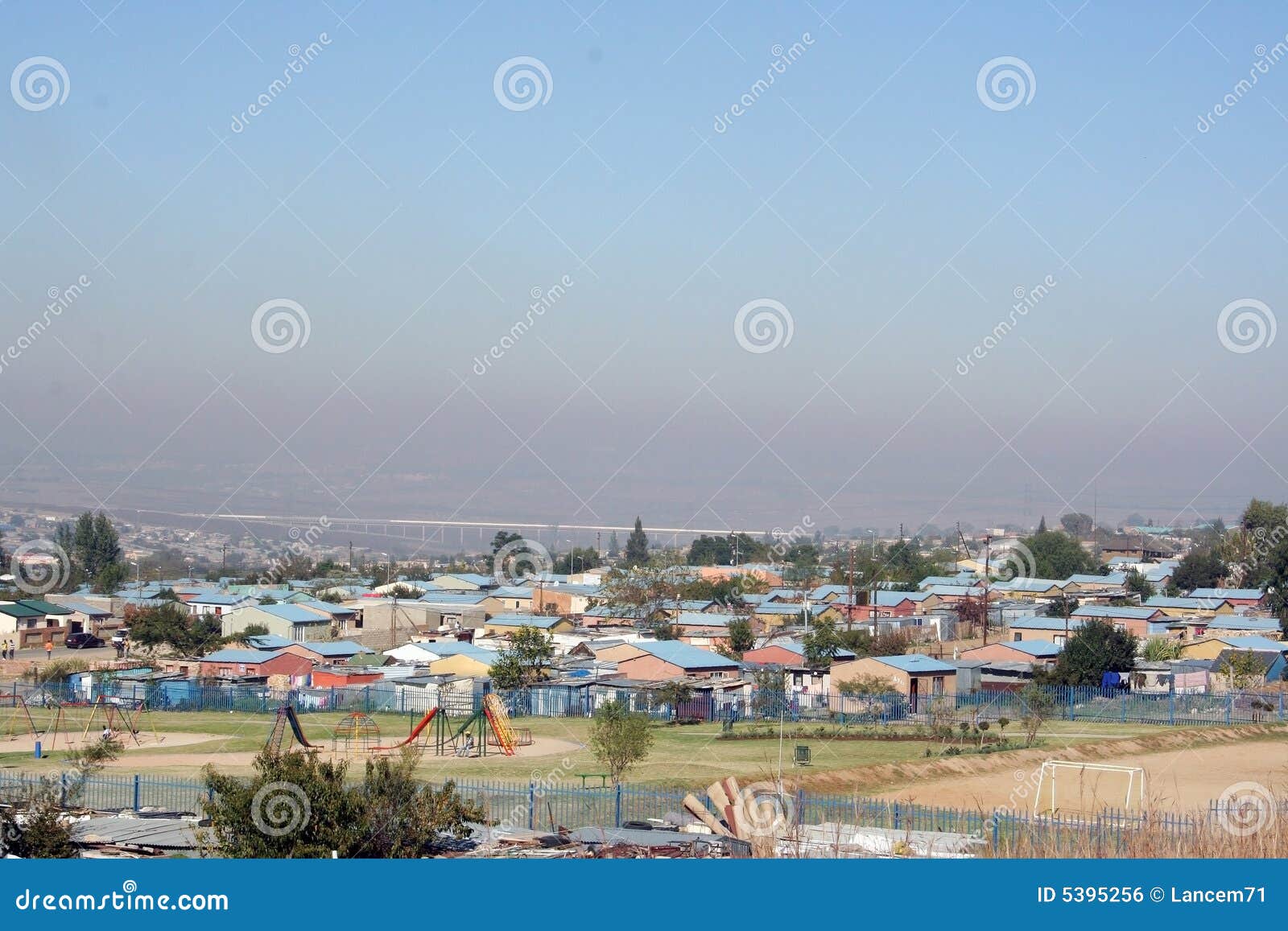 Poor Townships Next To Johannesburg, South Africa Royalty-Free Stock ...