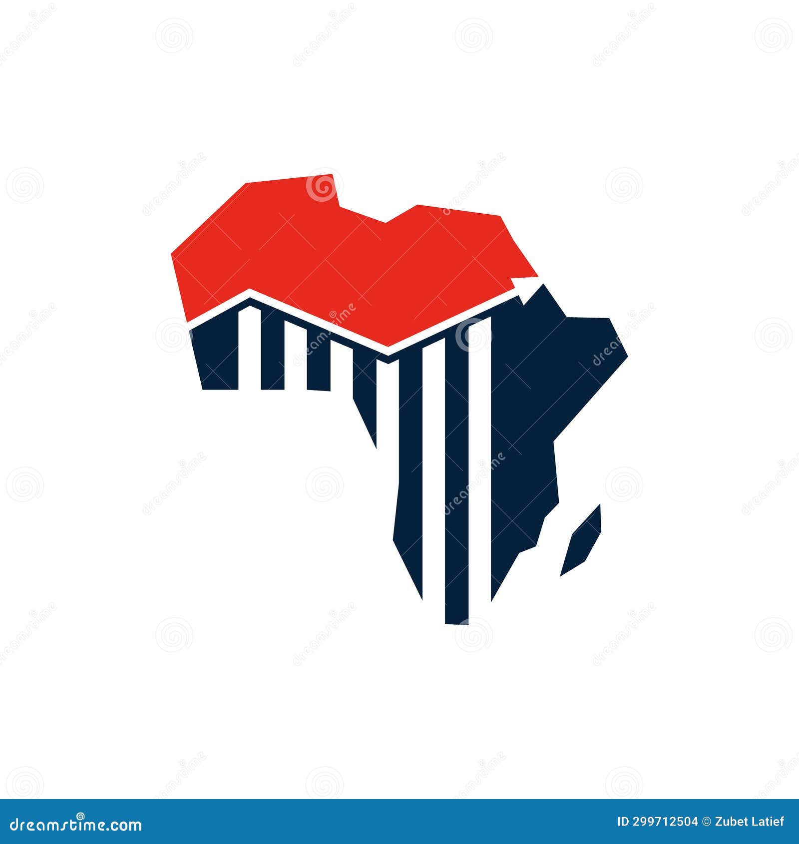 African Trade Icon Logo Design Template, Chart Graphic Illustration ...