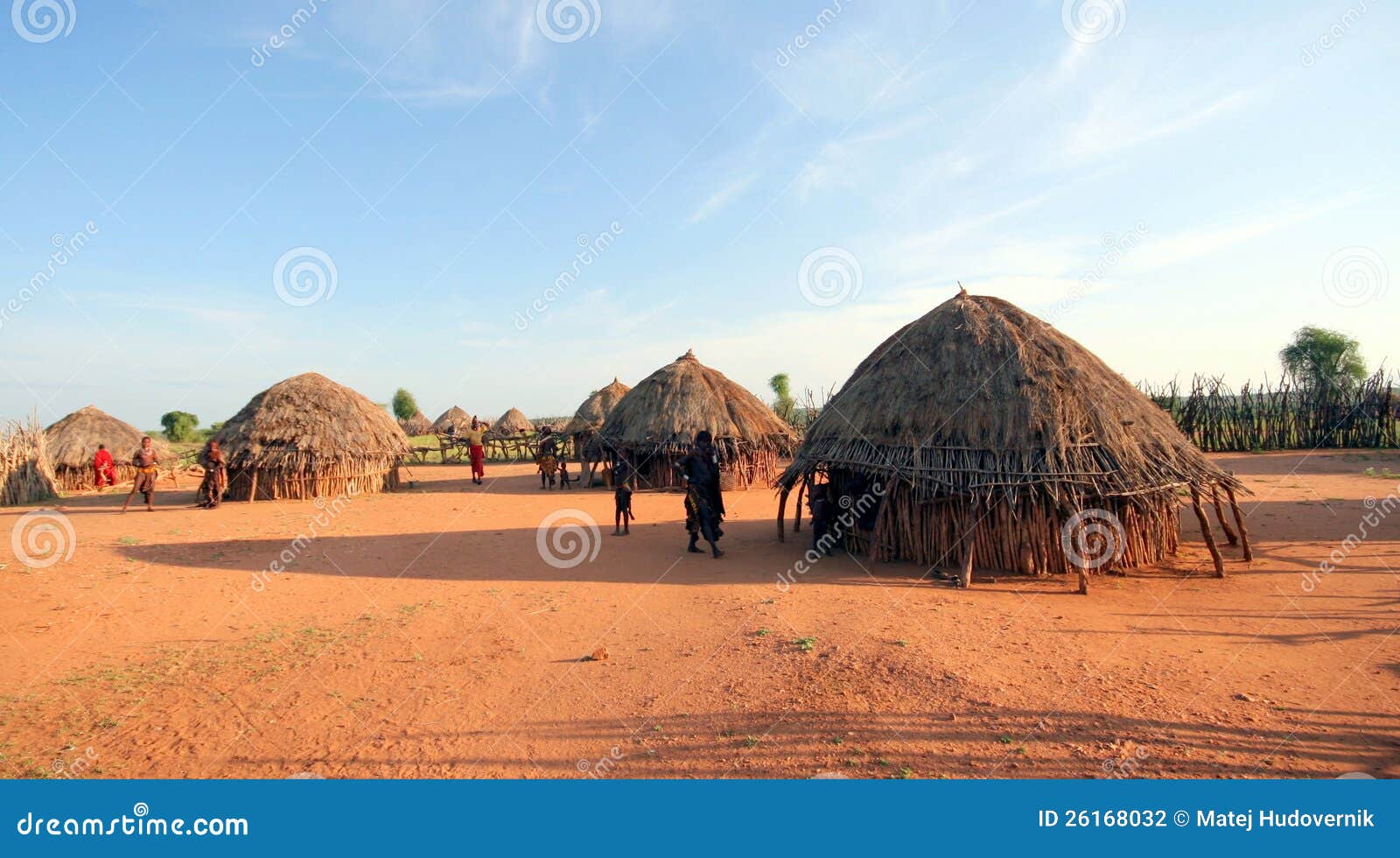African tribal hut editorial photography. Image of colorful - 26168032