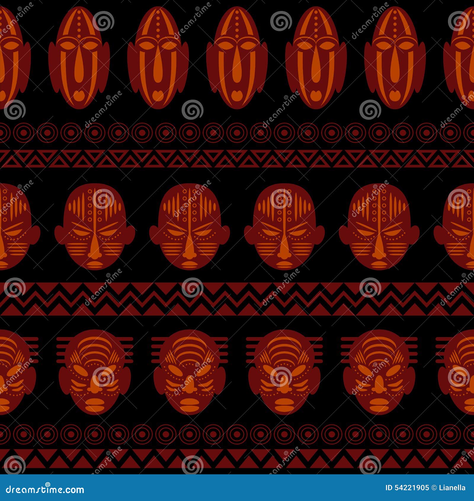 Tribal Pattern Twitter Backgrounds