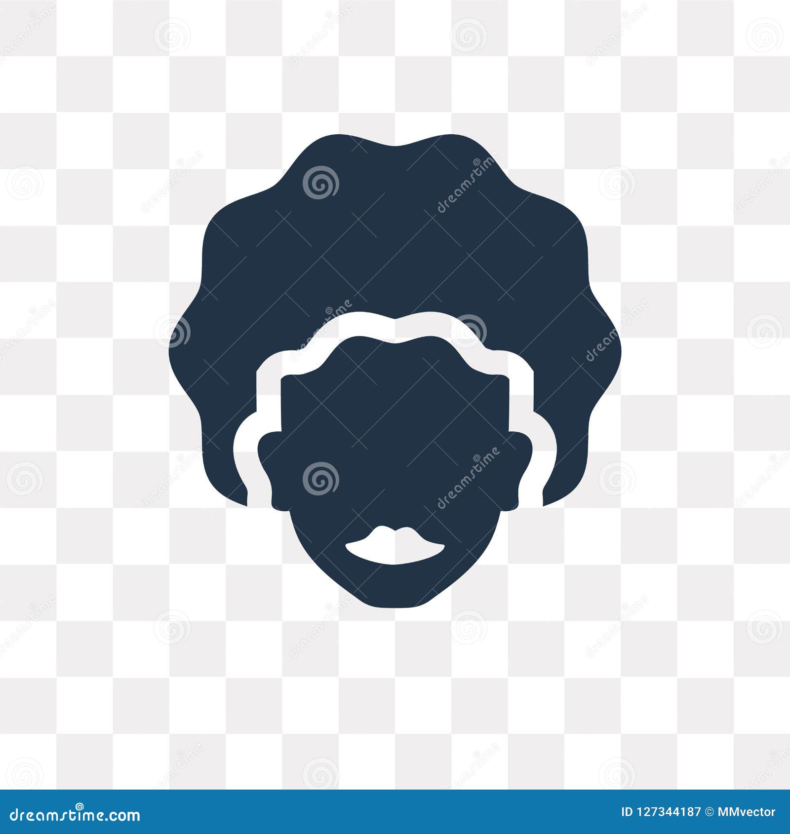 African Vector Icon Isolated on Transparent Background, African Stock ...