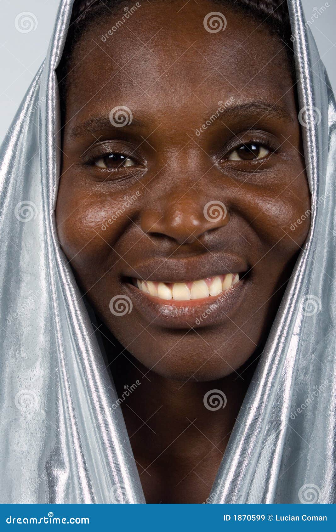 African woman stock image. Image of person, feminine, headshot - 1870599