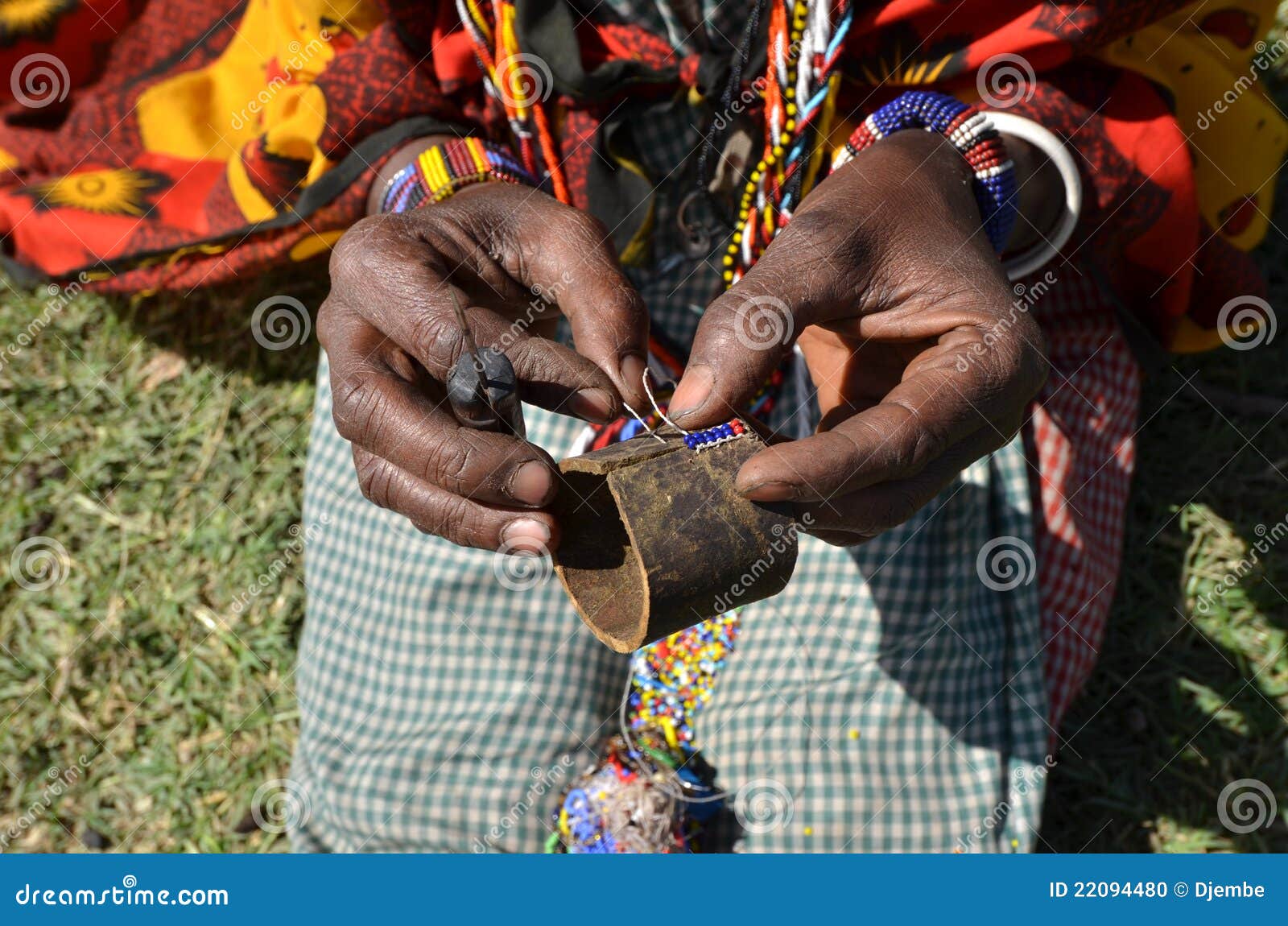 African woman stock photo. Image of artisan, hand, africa - 22094480