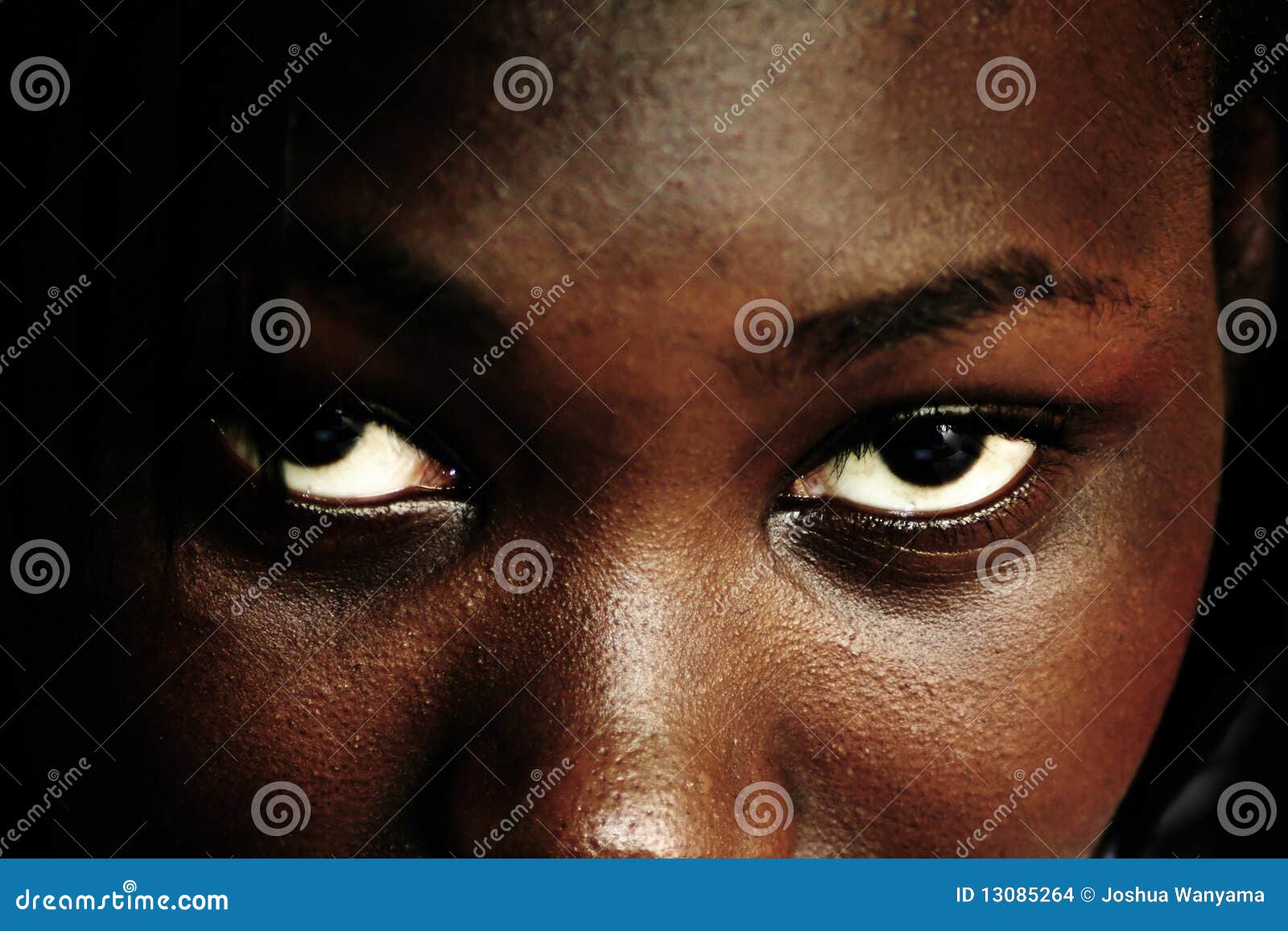 African Woman Eyes stock photo. Image of female, eyes - 13085264