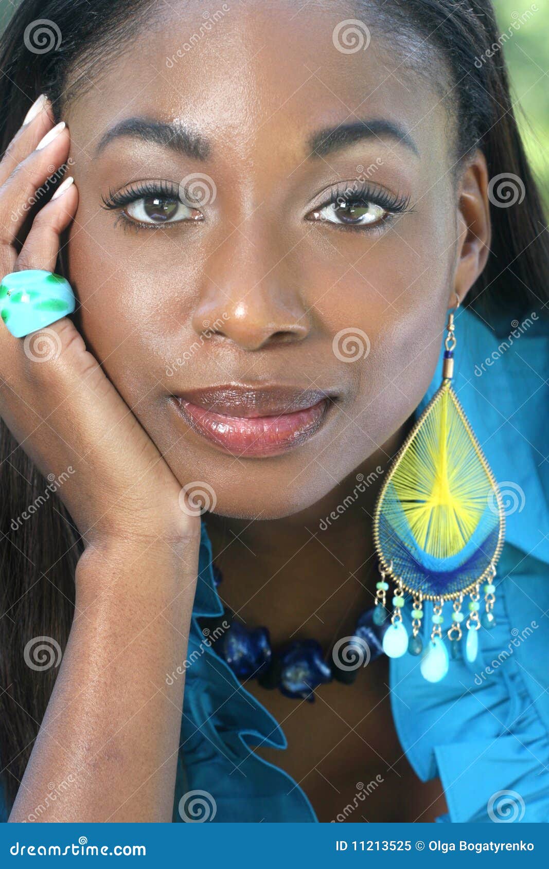 African Woman Face stock image. Image of girl, african - 11213525