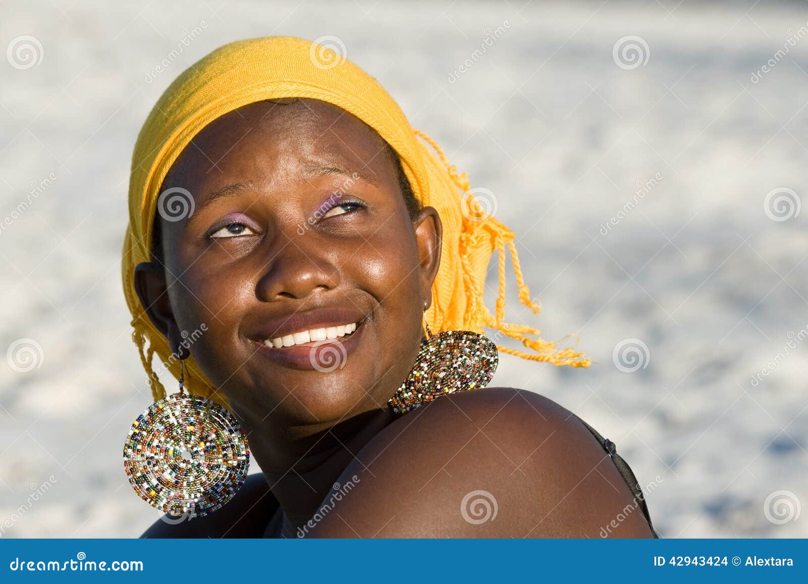 African woman making fun. stock photo. Image of look - 42943424