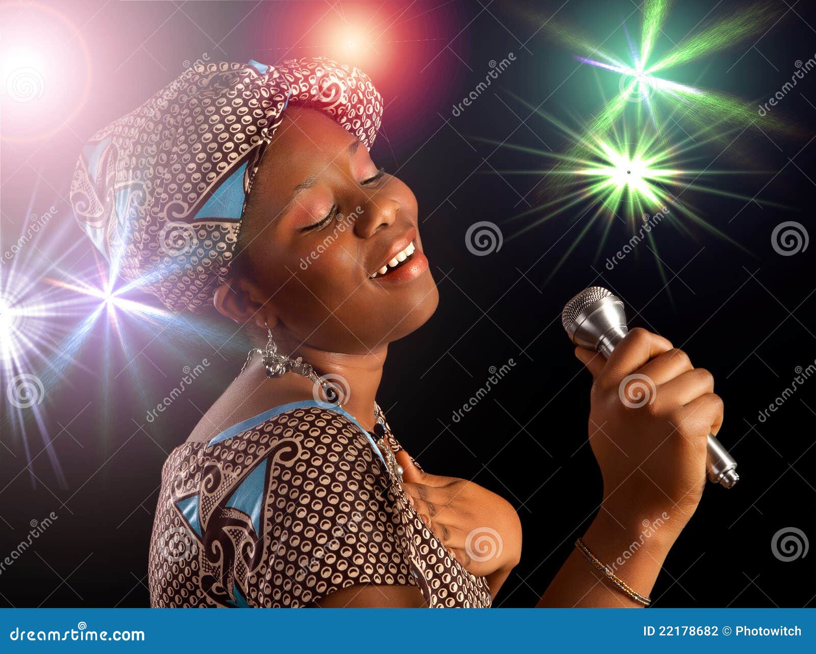 African woman singing stock photo. Image of ghana, laughing - 22178682