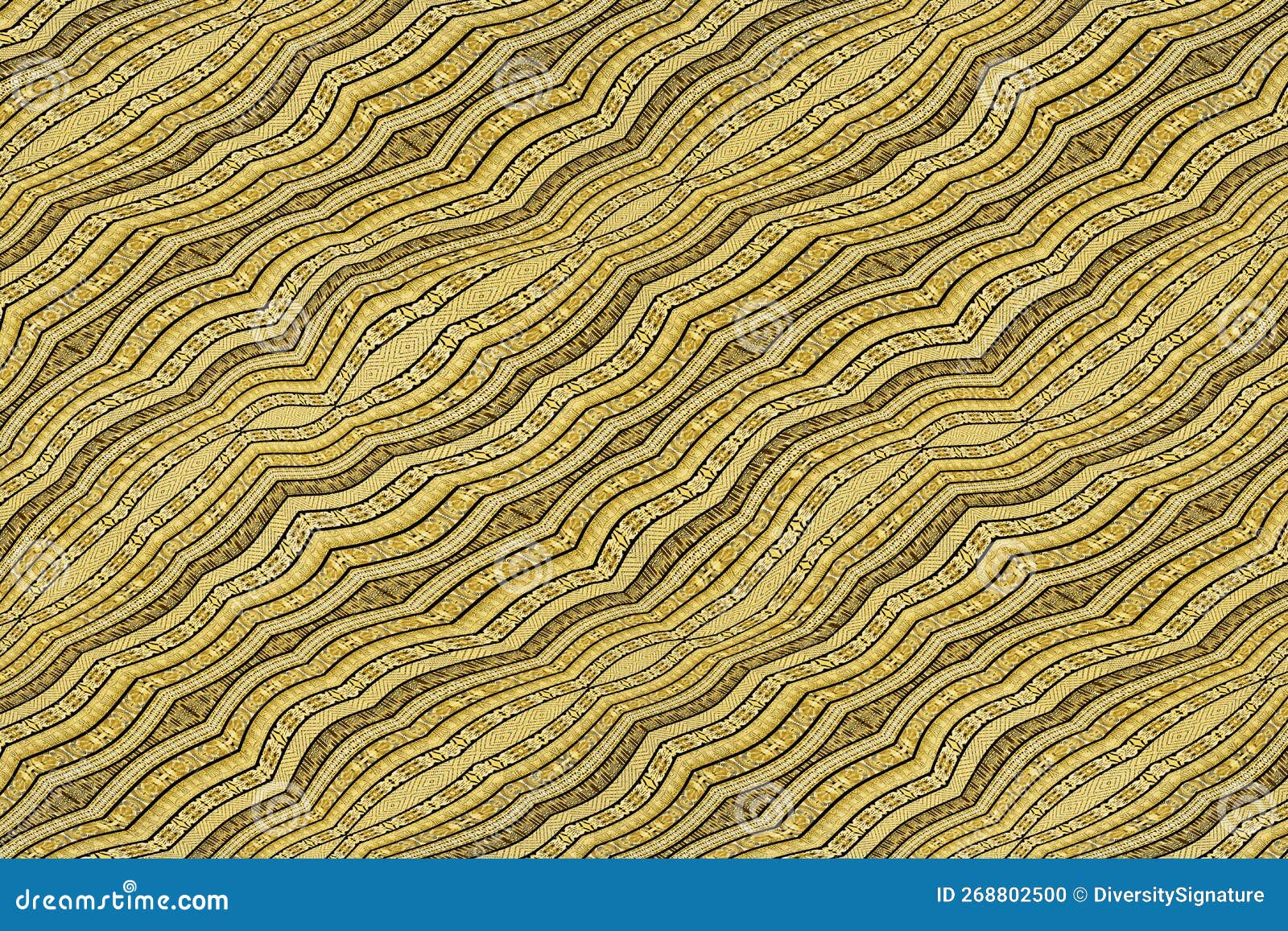 African Wood Texture, Ethnic Design of a Veined Wood, Seamless and ...