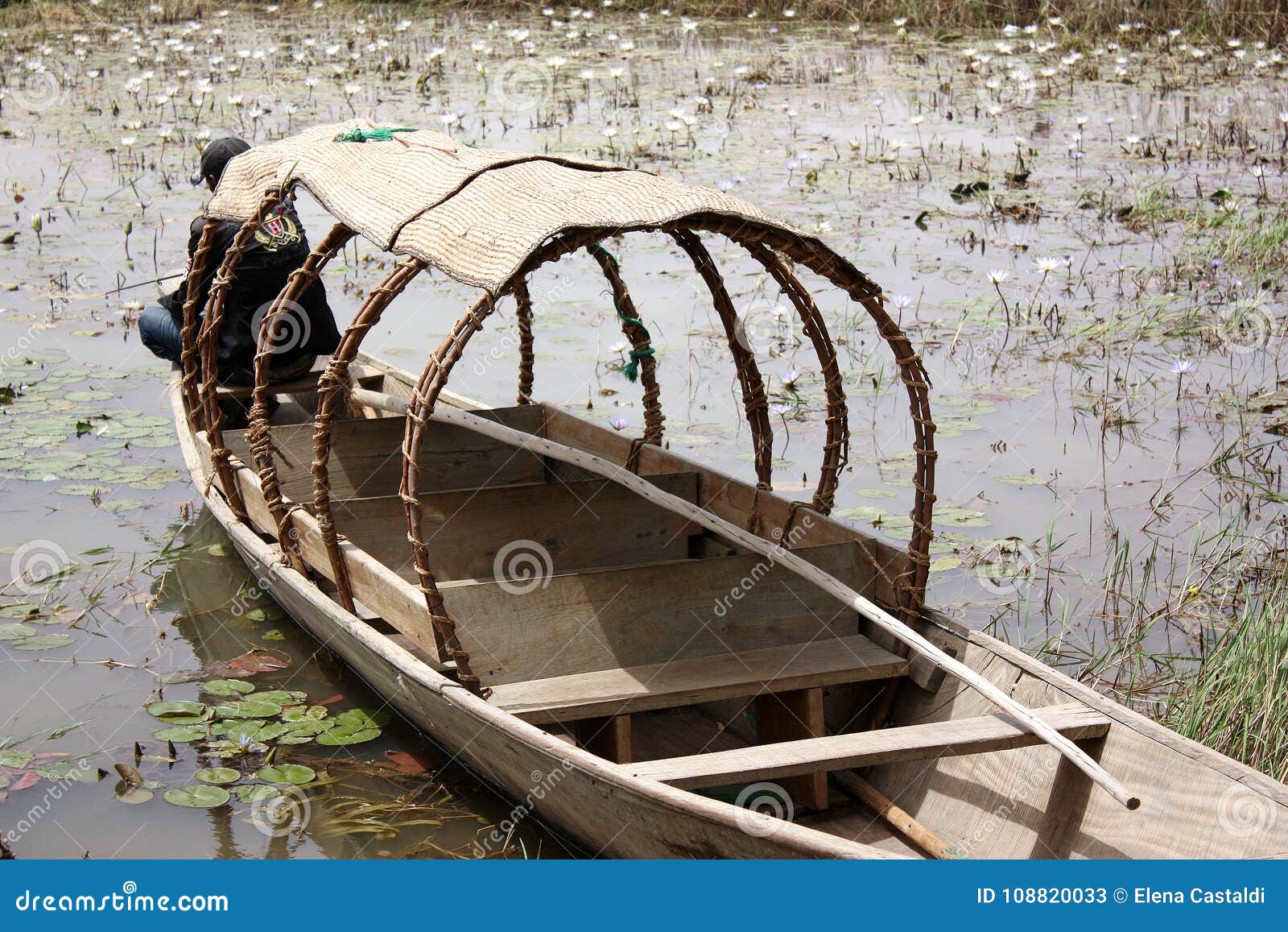 The African wooden boat stock image. Image of coast - 108820033
