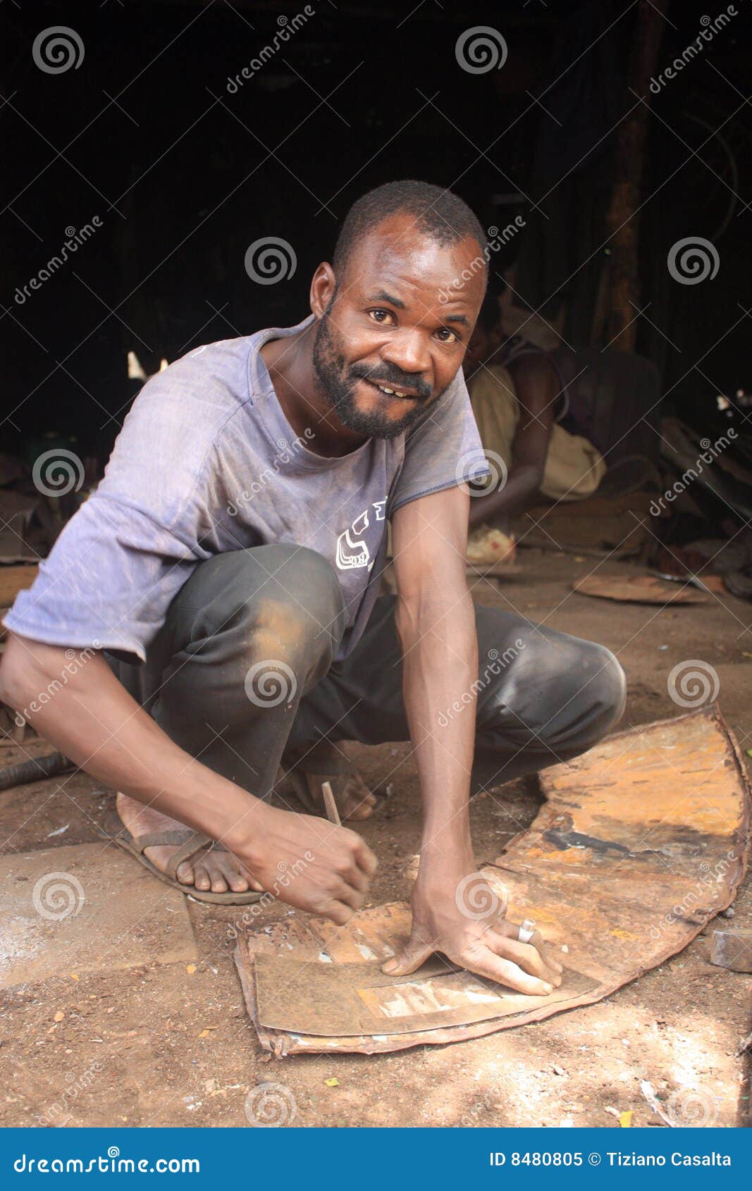 African worker editorial image. Image of pliers, mali - 8480805
