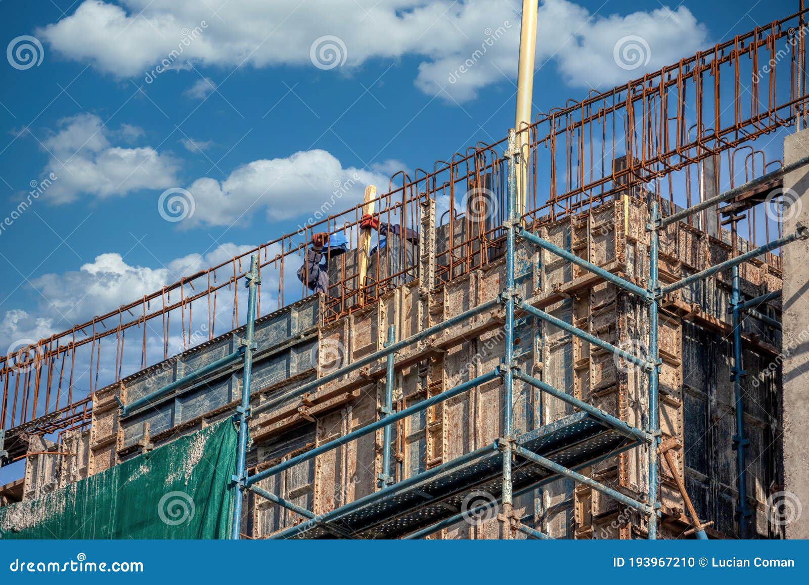 African workers stock photo. Image of building, activity - 193967210