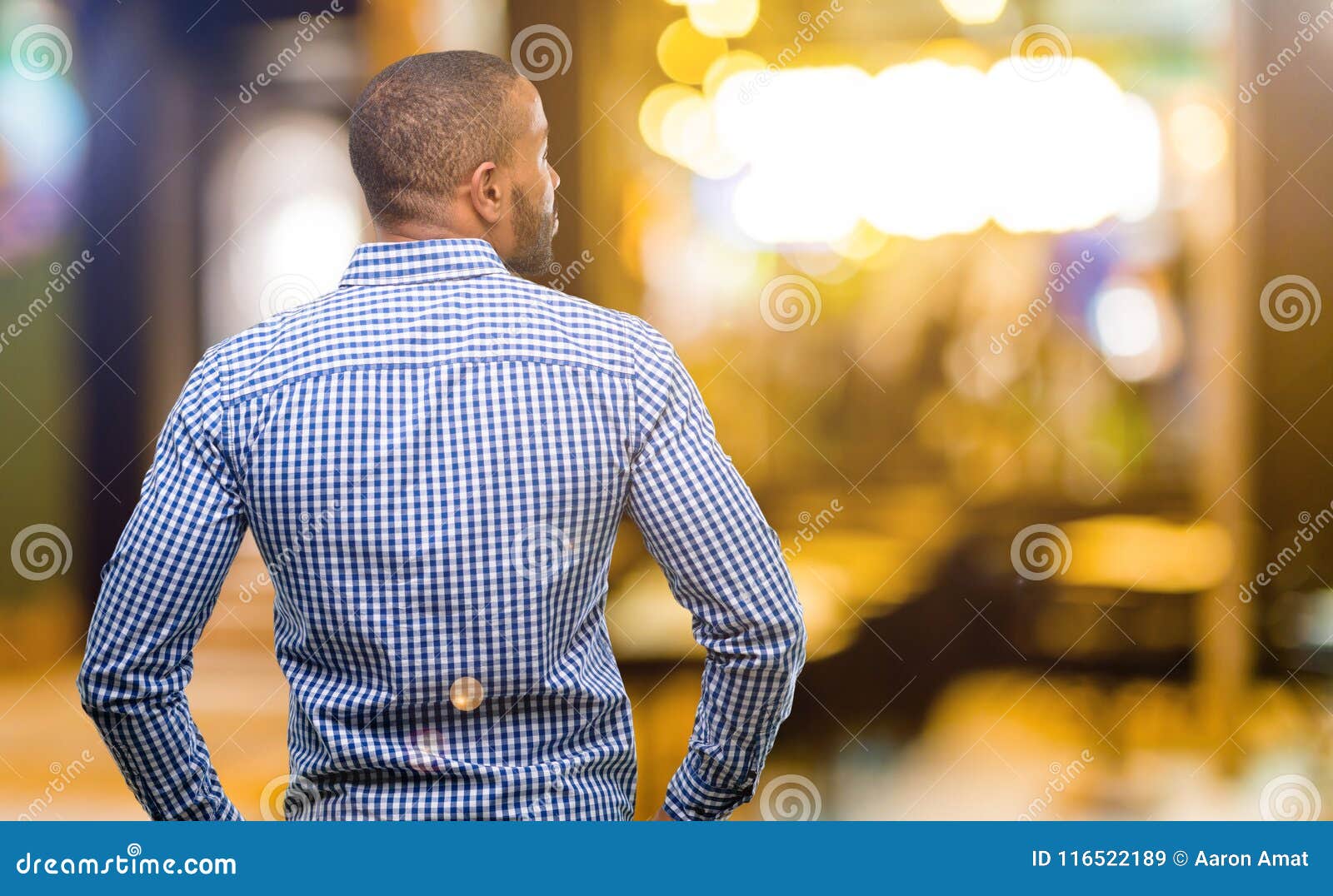African Young Man Over White Background Stock Image - Image of side ...